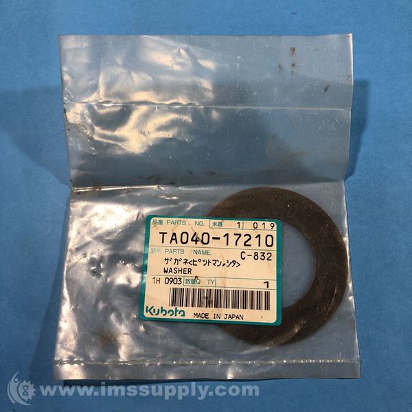 Kubota TA040-17210 Washer - IMS Supply