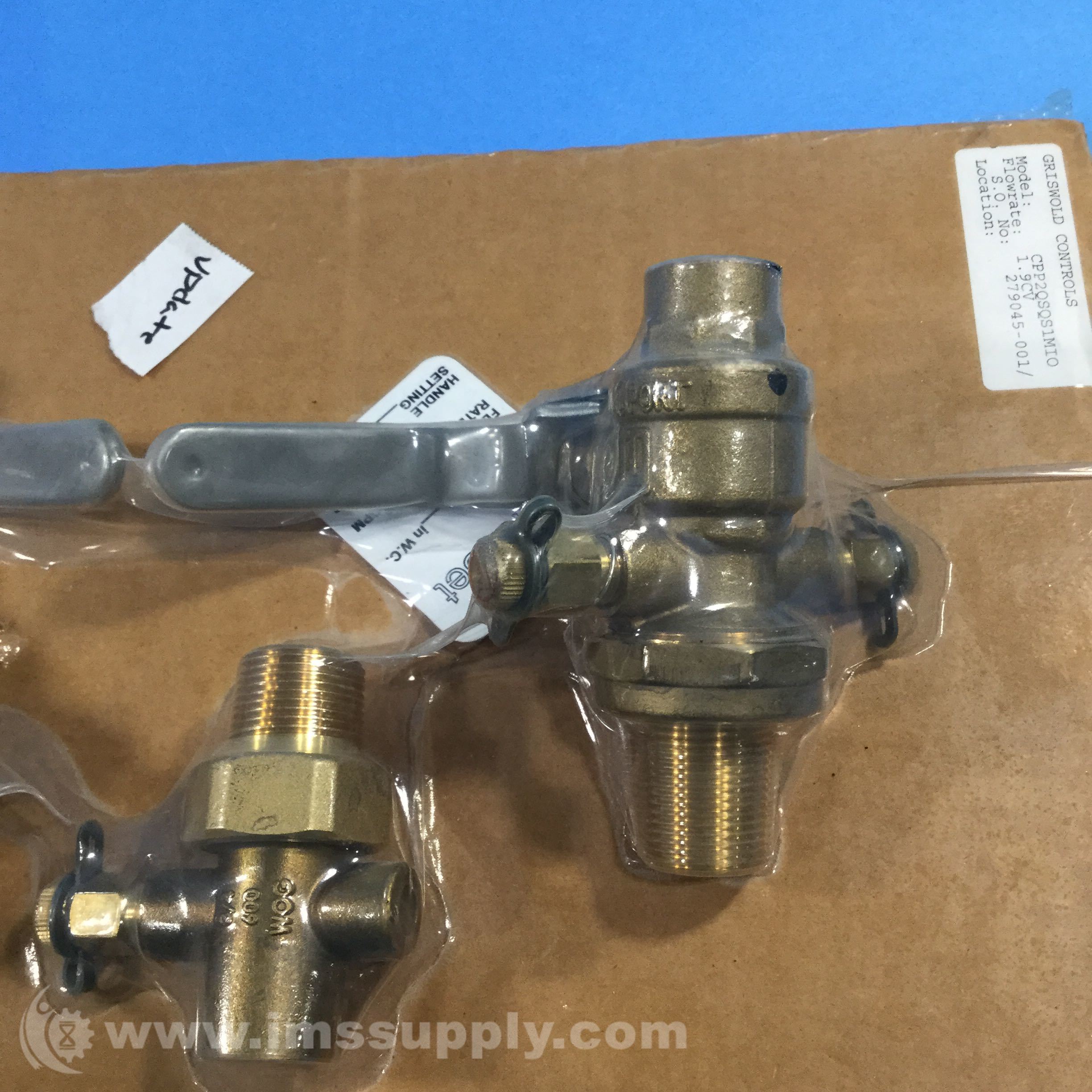 Griswold Controls CPP2QSQS1MIO Flow Control Valve - IMS Supply