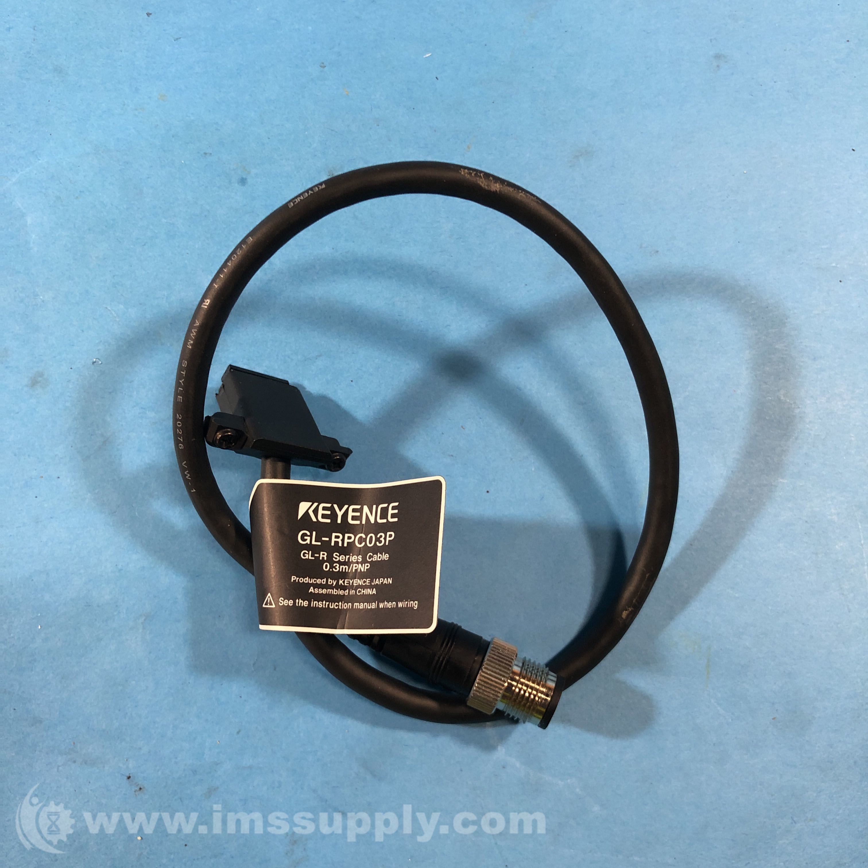 Keyence GL-RPC03P Main Unit Connection Cable - IMS Supply