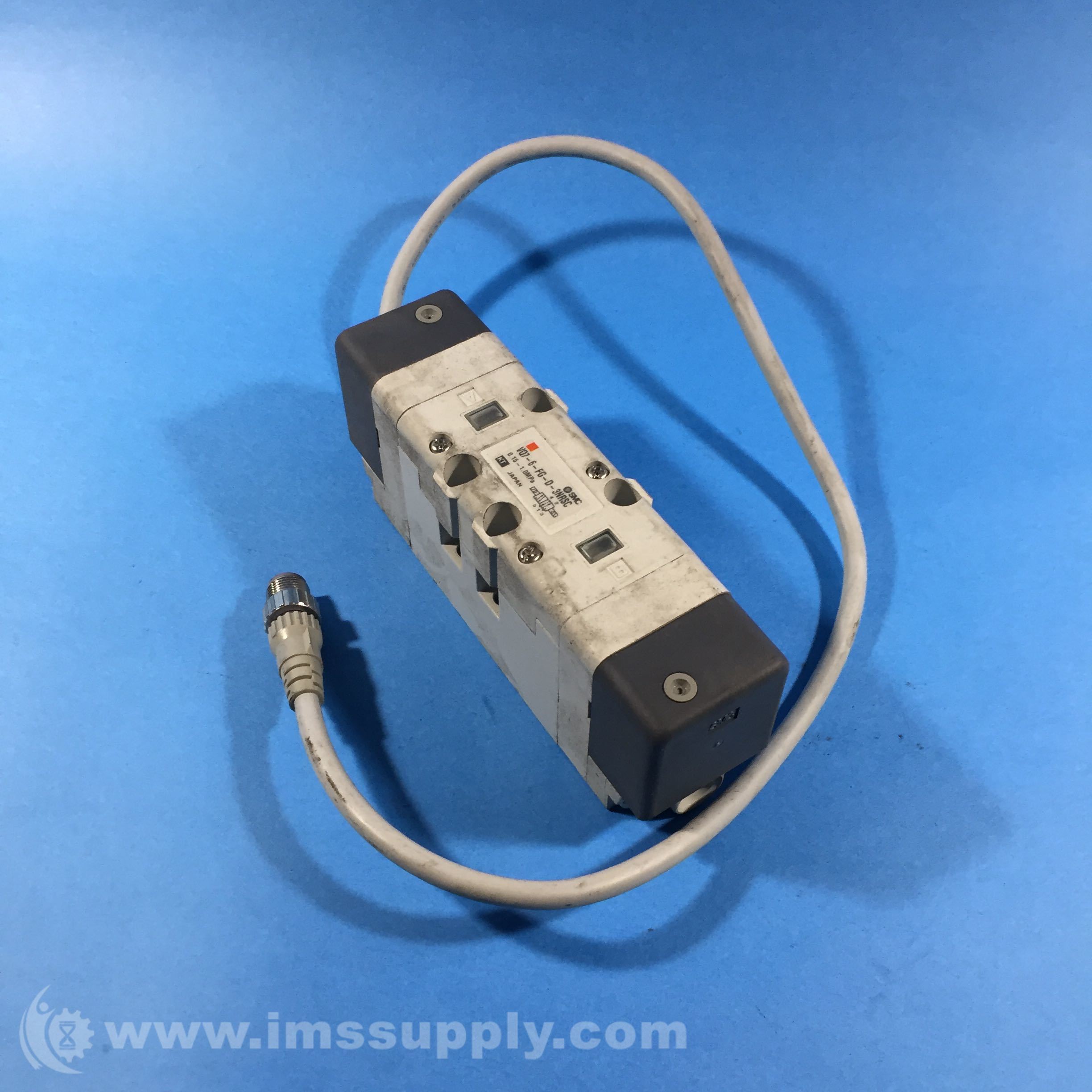 SMC VQ7-6-FG-D-3NRSC Solenoid Valve, 0.15 - 1.0 MPa - IMS Supply