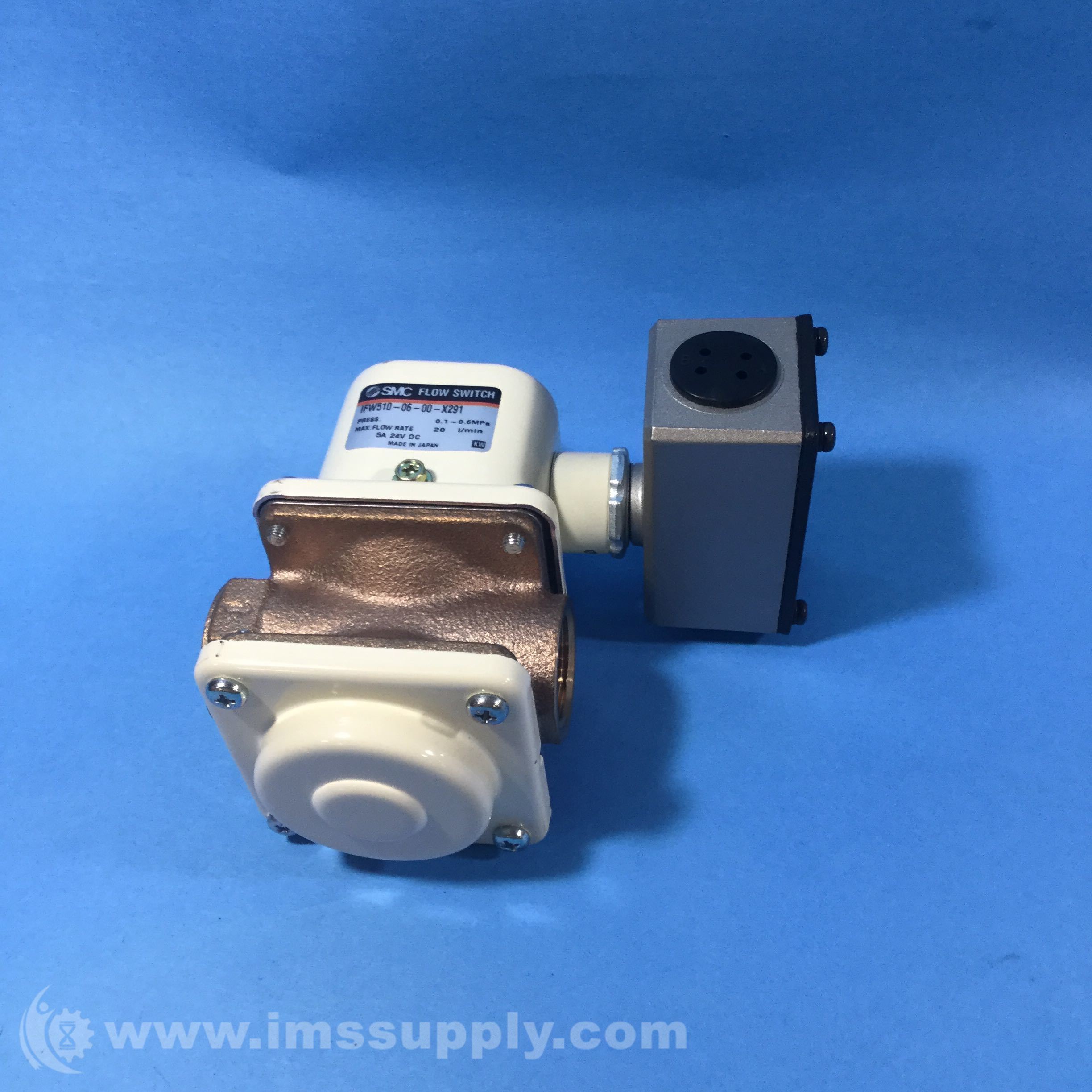 SMC IFW510-06-00-X291 Digital Flow Switch, 5A, 24V DC - IMS Supply