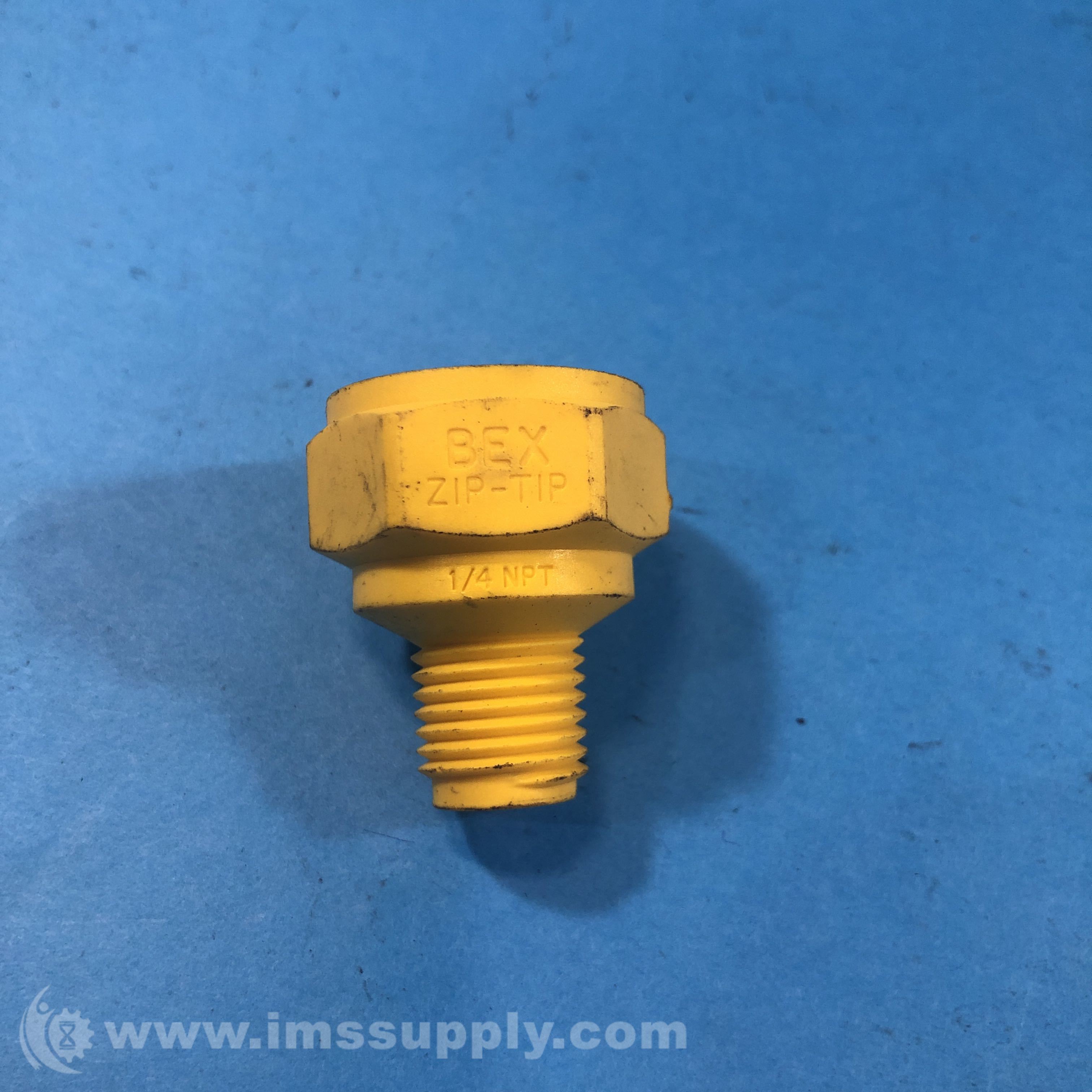 BEX 1/4 NPT ZBD Zip-Tip Body Male Spray Nozzle - IMS Supply