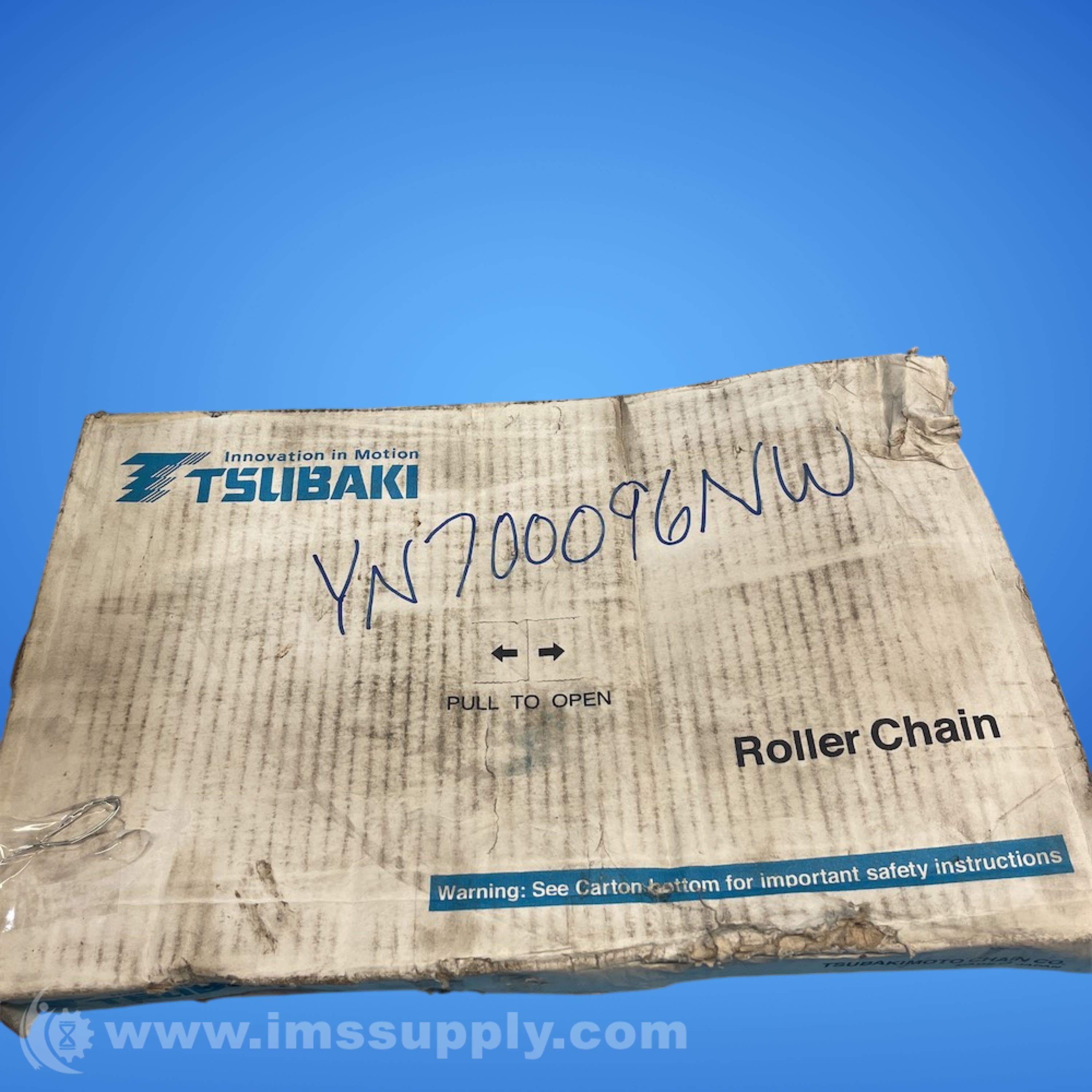 Tsubaki RS-80-NP-1 Length 10 Feet Roller Chain - IMS Supply