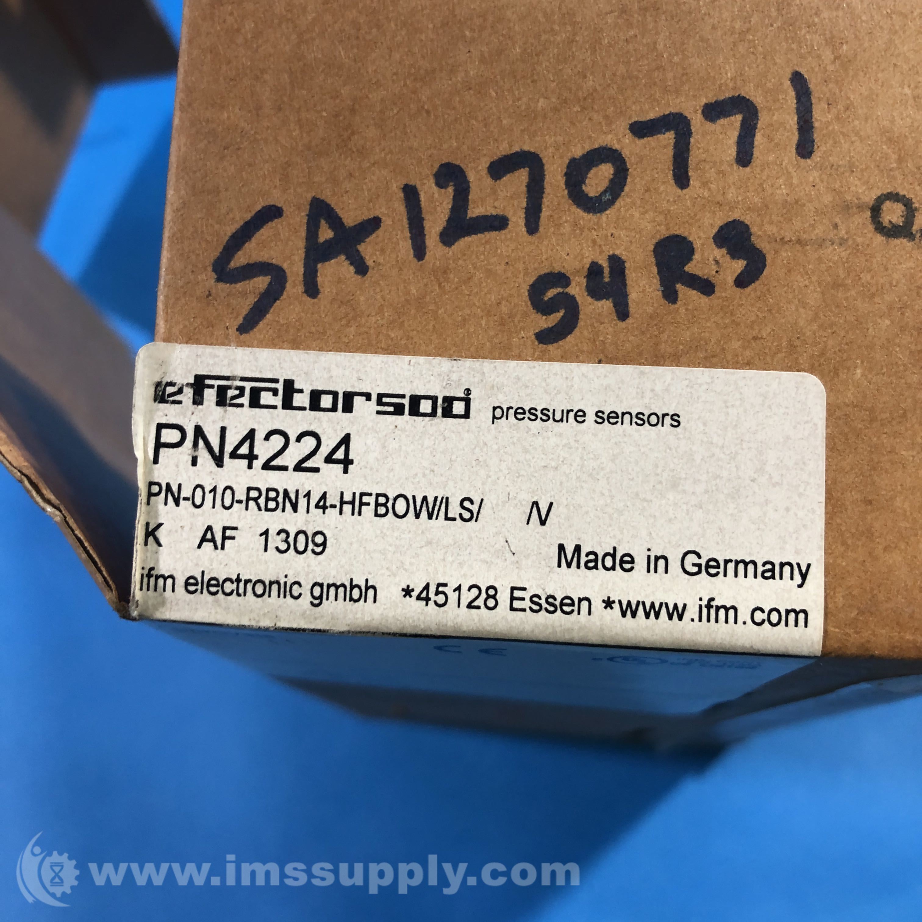 IFM PN4224 Pressure Sensor - IMS Supply