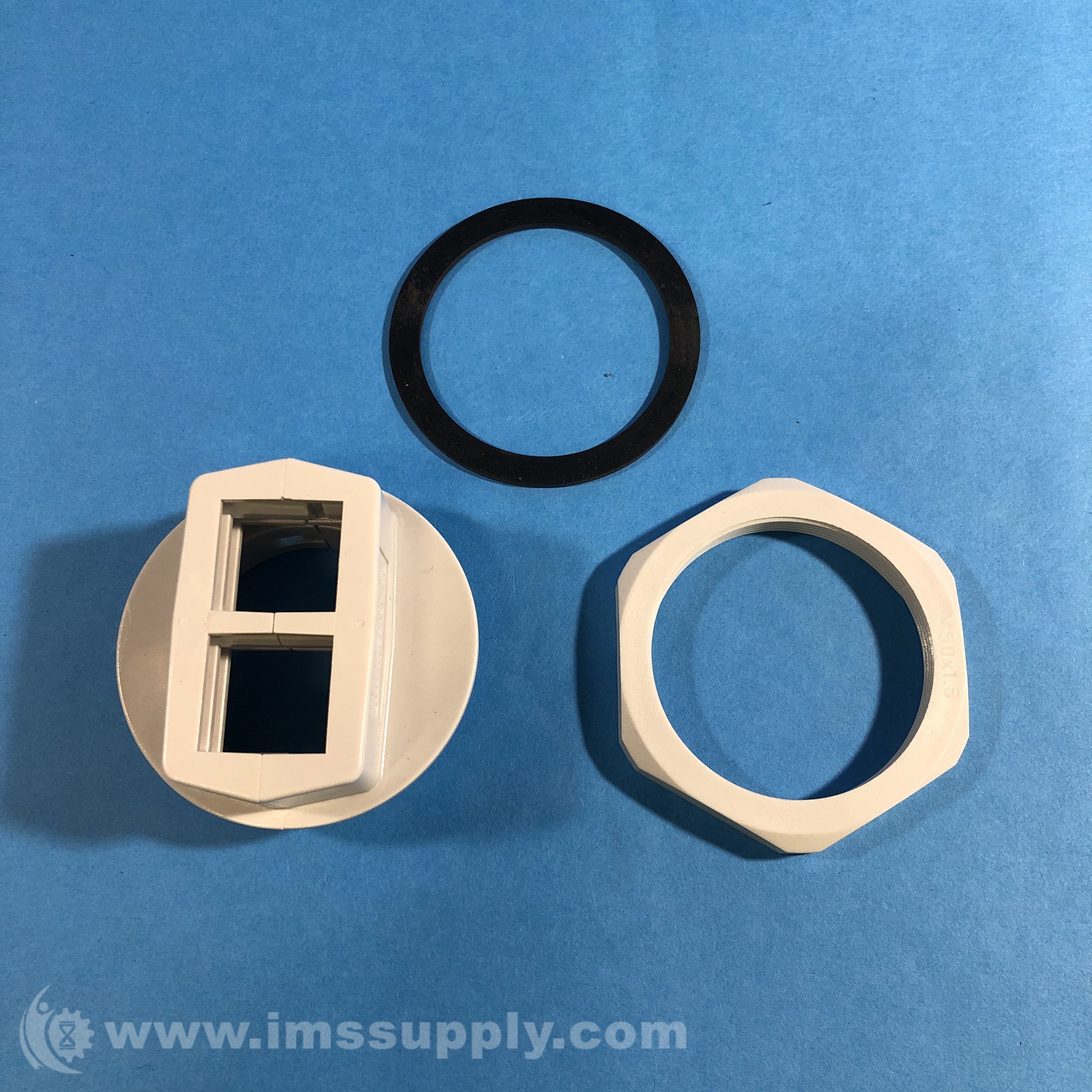 Icotek KVT 50-2 Gray Circular Split Cable Gland - IMS Supply