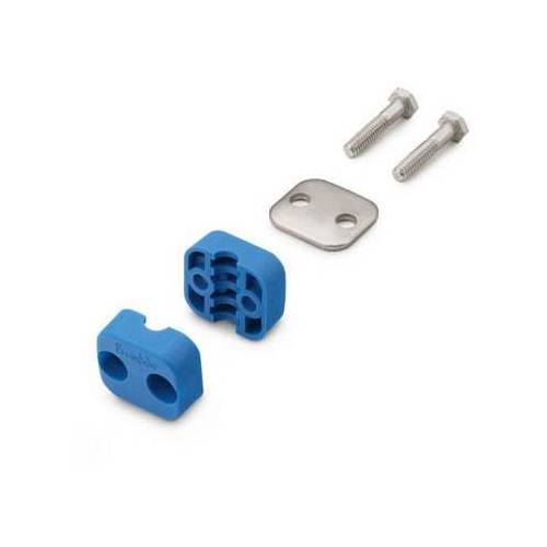 Swagelok 304-S1-PP-6T Bolted Plastic Clamp Tube Support Kit - IMS Supply