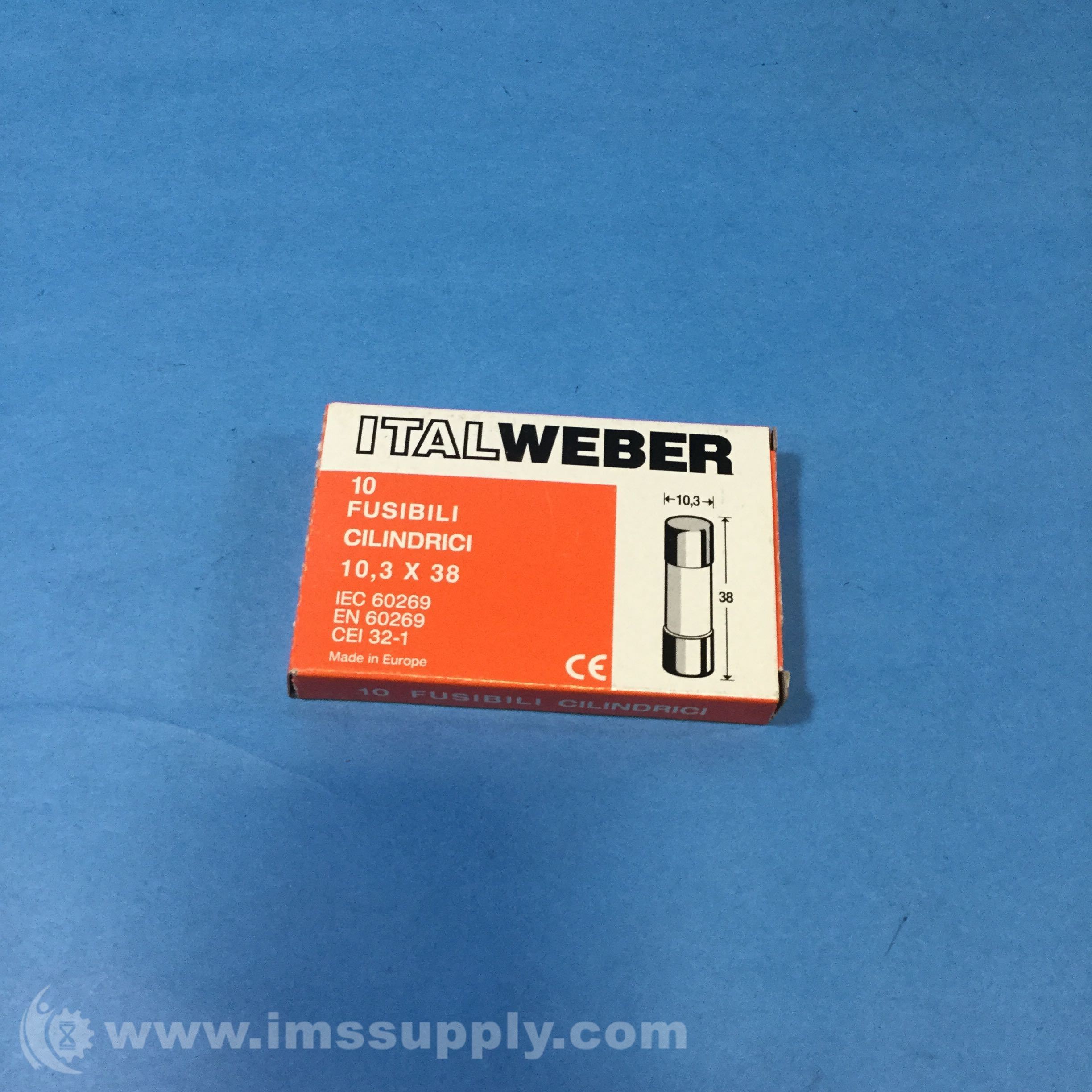 Italweber CH10 Fuse, Ceramic - IMS Supply
