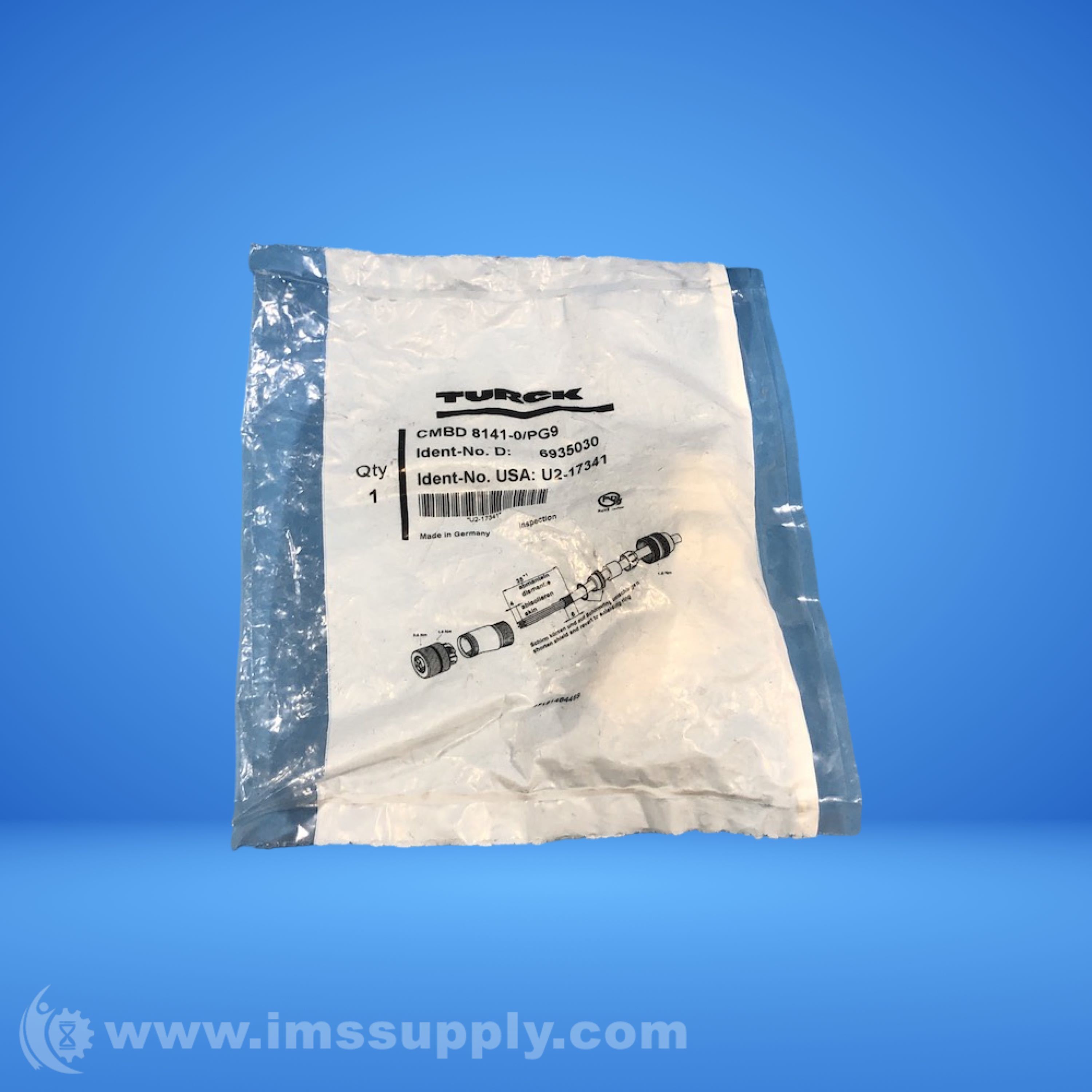 Turck CMBD 8141-0/PG9 - IMS Supply
