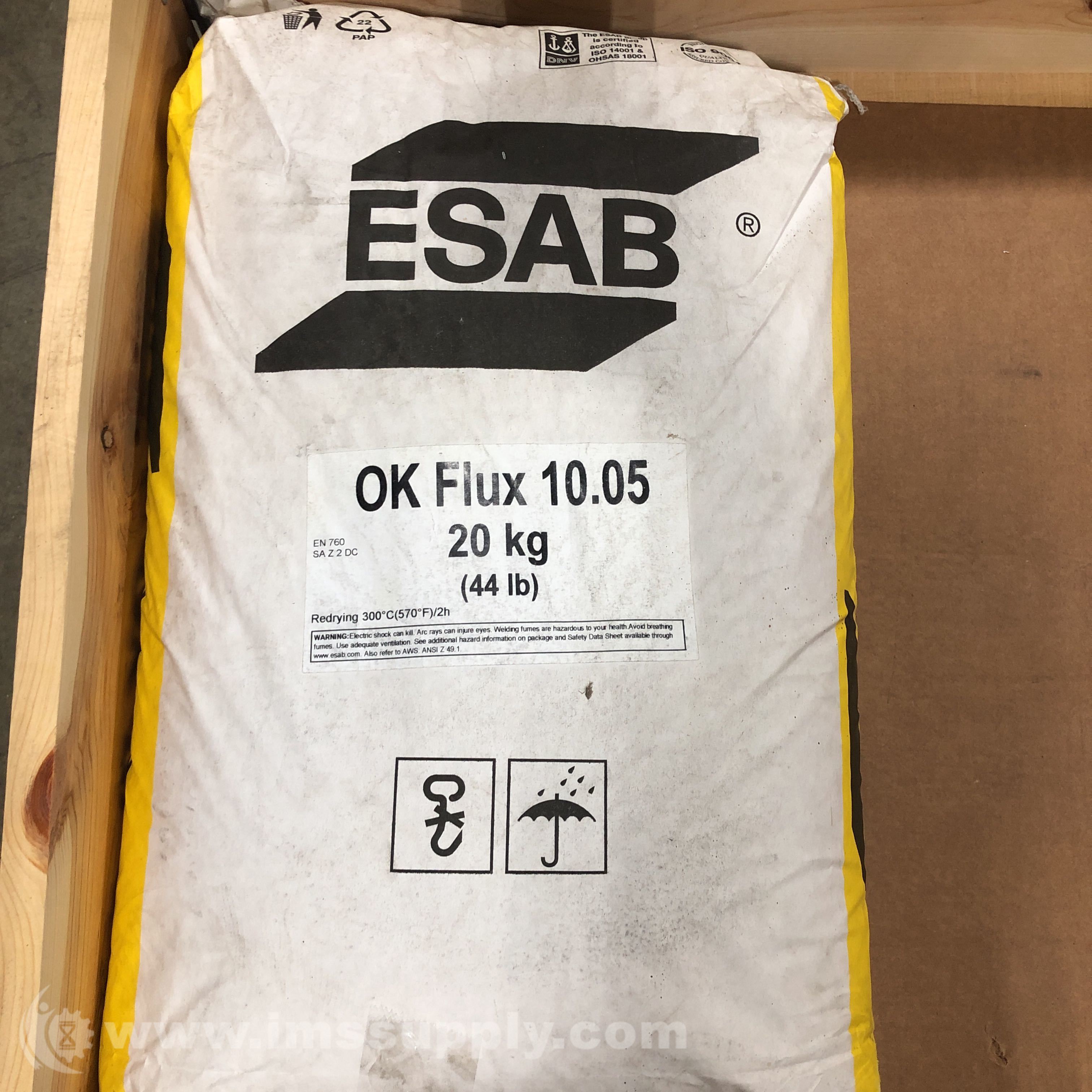 Esab Ok Flux 10.05 Submerged Arc Strip Cladding Welding Flux - IMS Supply