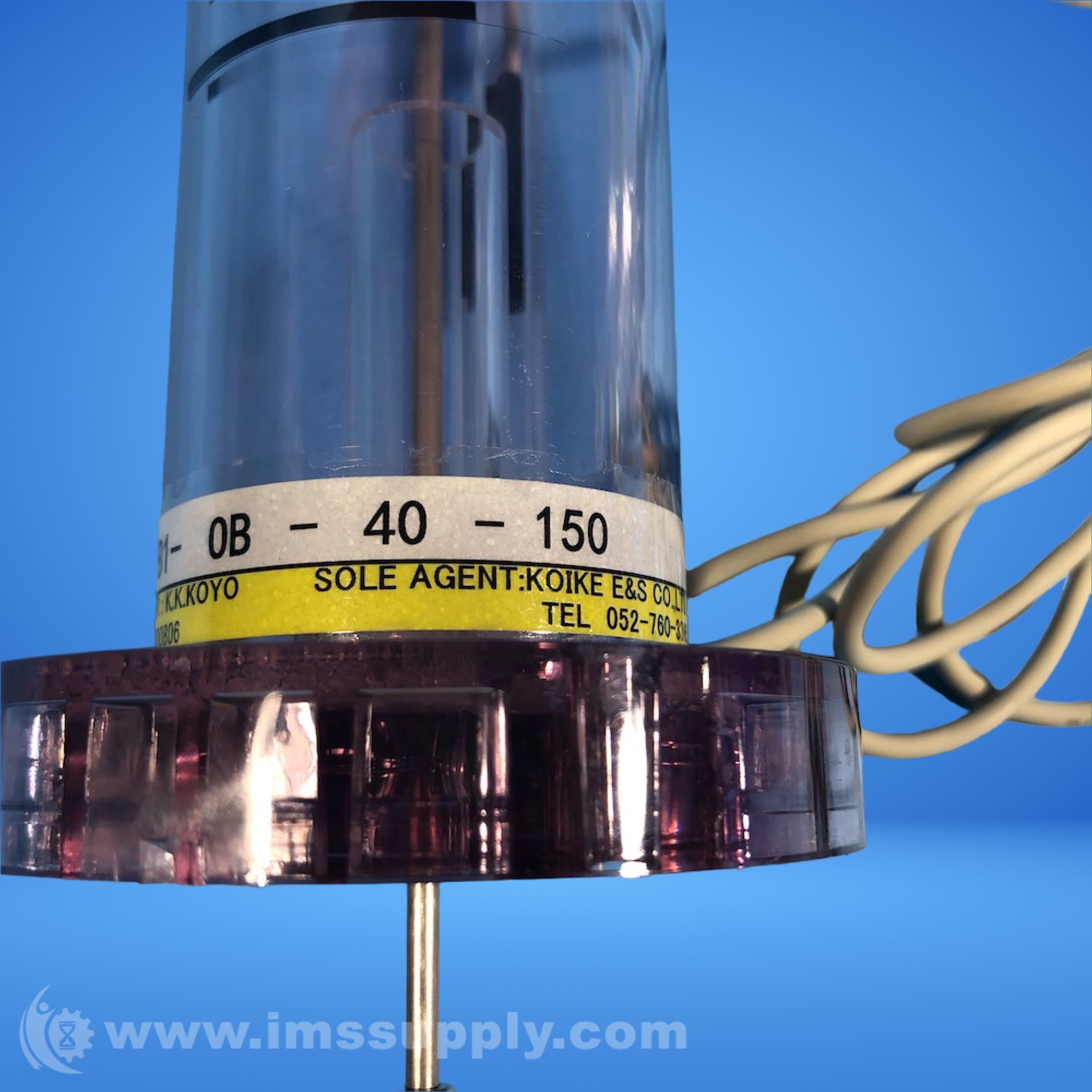 Koike CLT-1-B1-0B-40-150 Clean Level Tower Gauge - IMS Supply