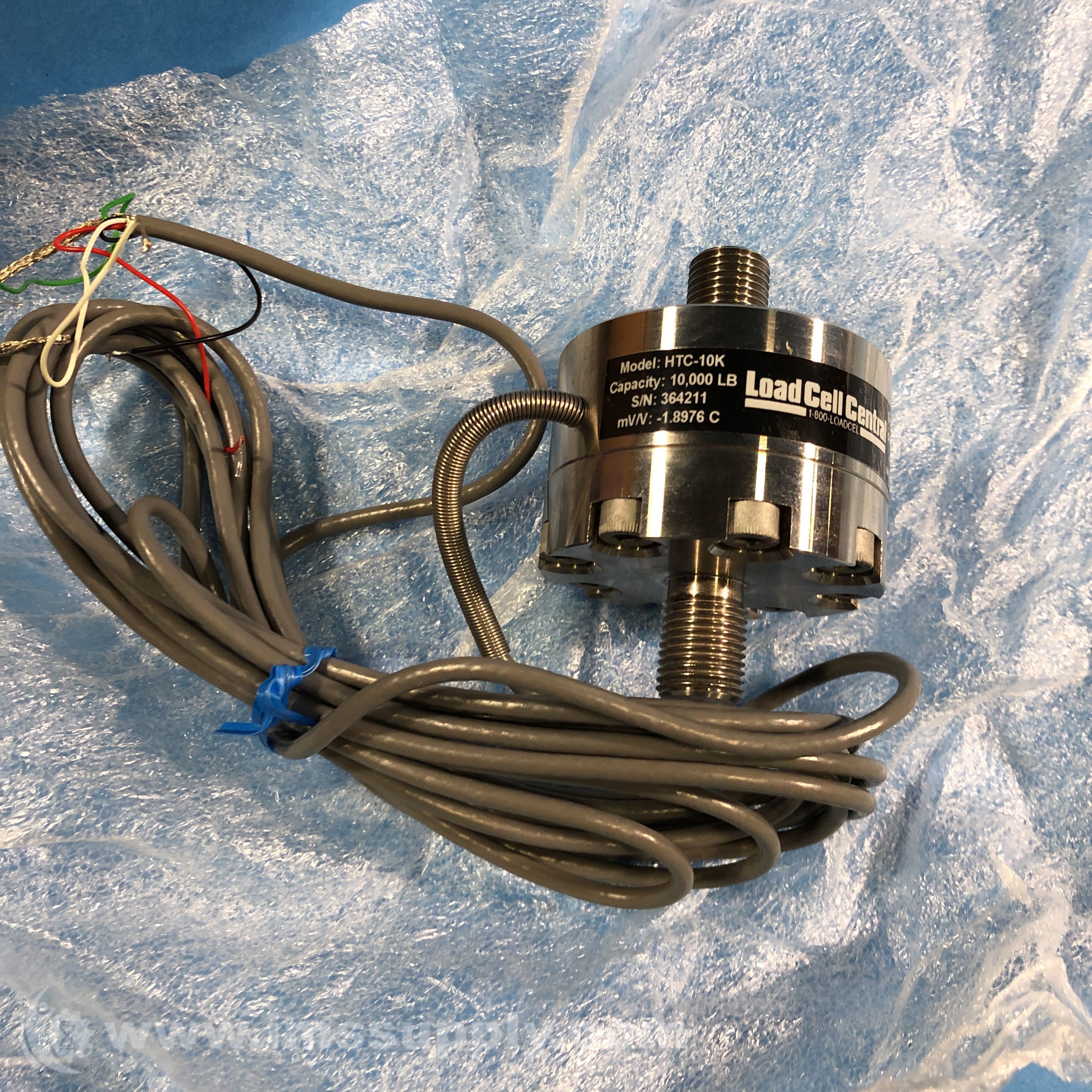 Load Cell Central HTC-10K Canister Dual Stud Load Cell - IMS Supply