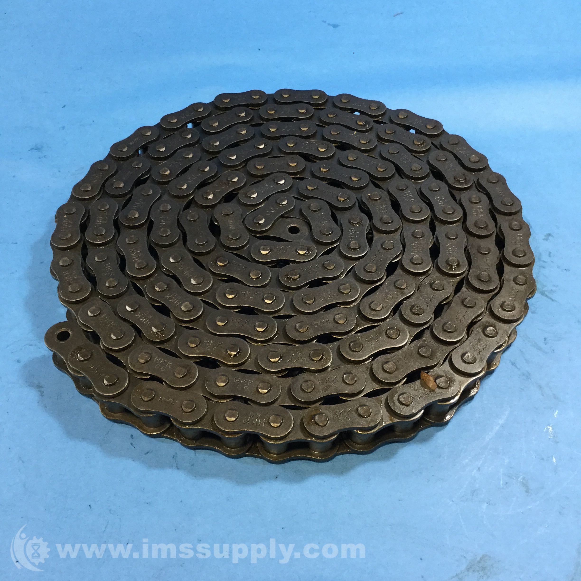 Hkk Chain 60 Roller Chain, 0.689 Height, 10 Feet Length - IMS Supply