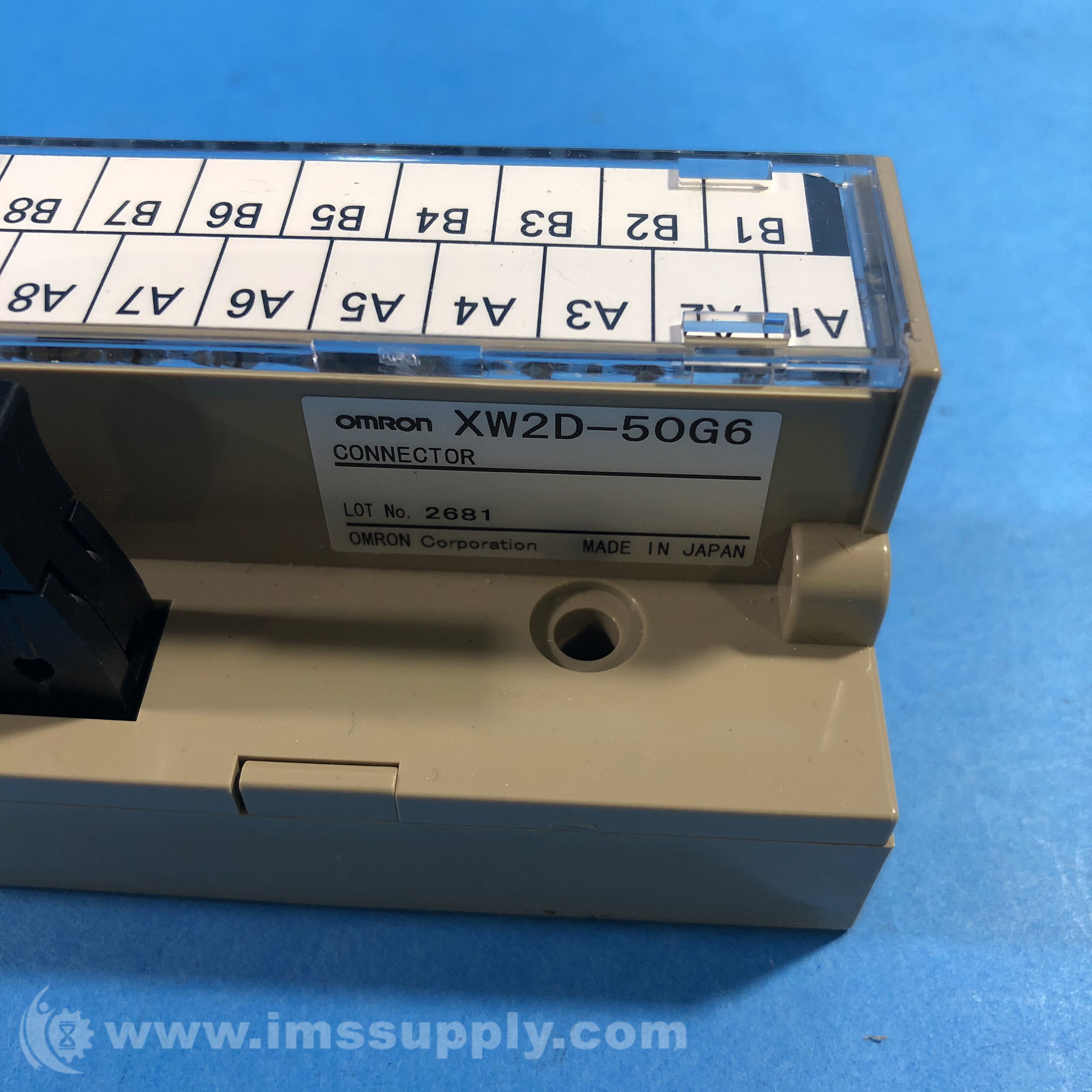 Omron XW2D-50G6 Slim Connector Terminal Block - IMS Supply