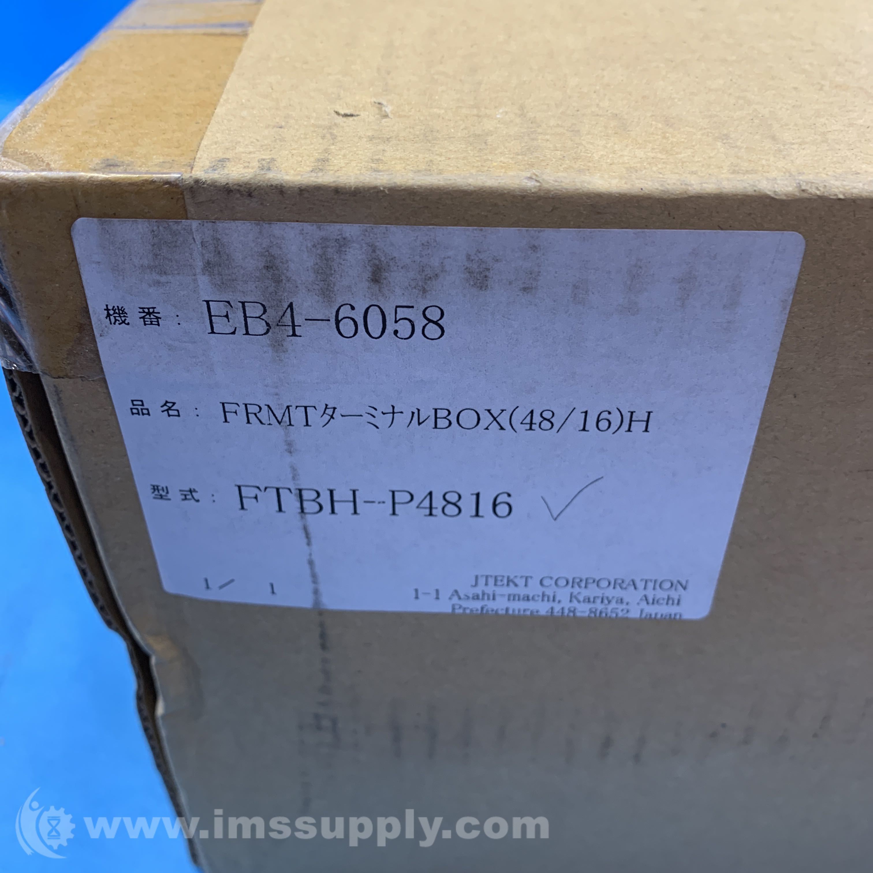 Jtekt FTBH-P4816 Remote I/O Box - IMS Supply