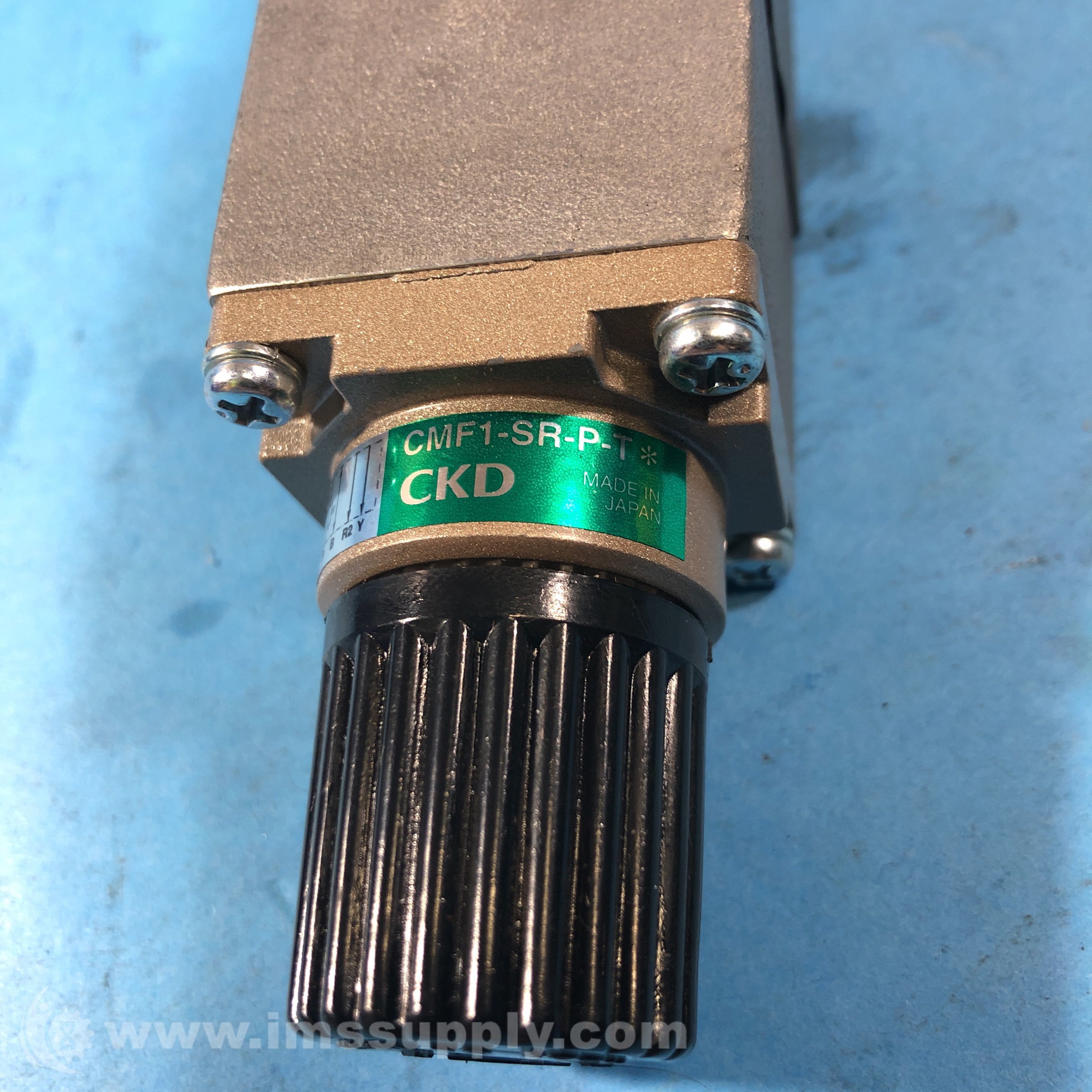 CKD CMF1-SR-P-T Solenoid Valve w/ Gauge - IMS Supply
