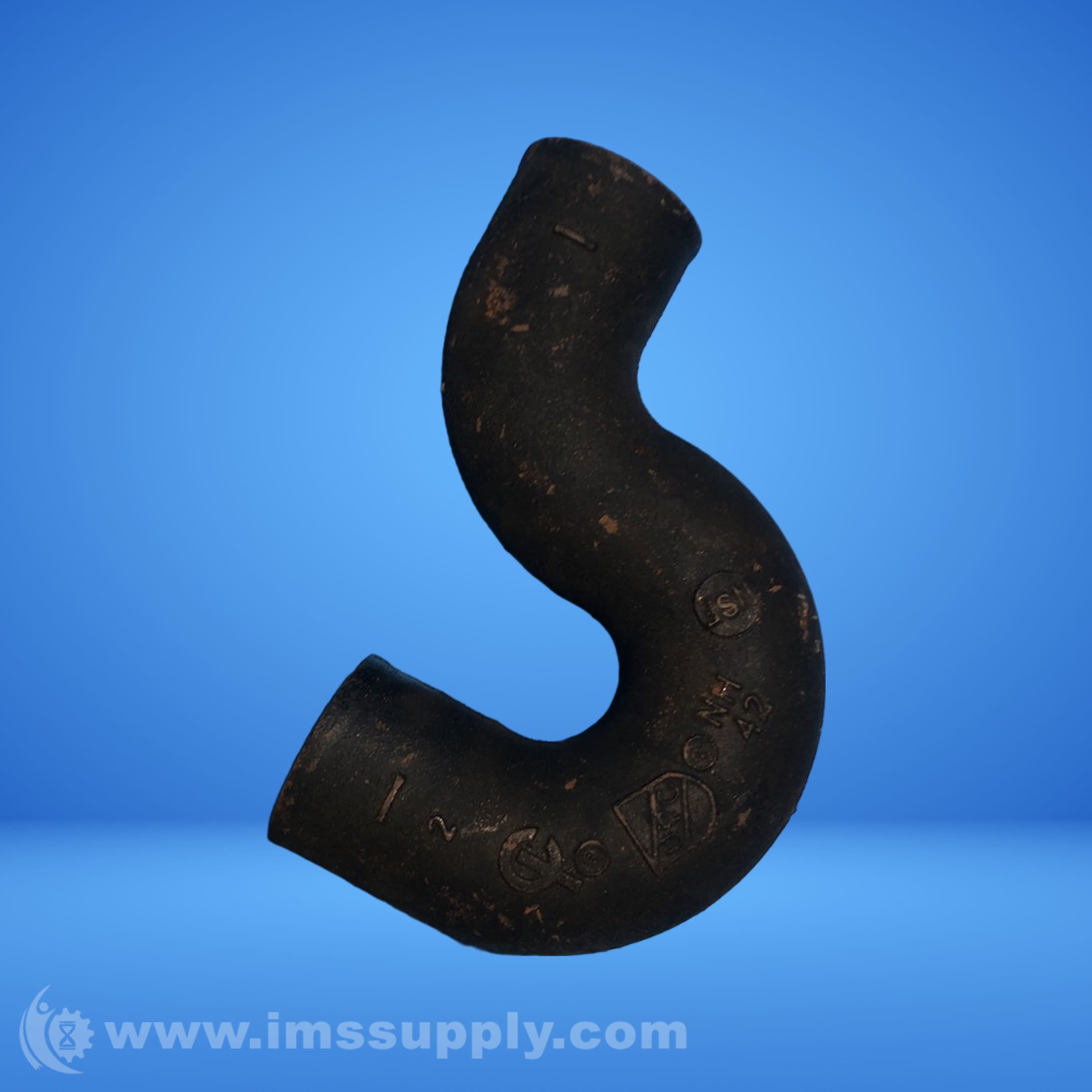 Charlotte Pipe NH42 2 inch No-Hub Long P-Trap - IMS Supply