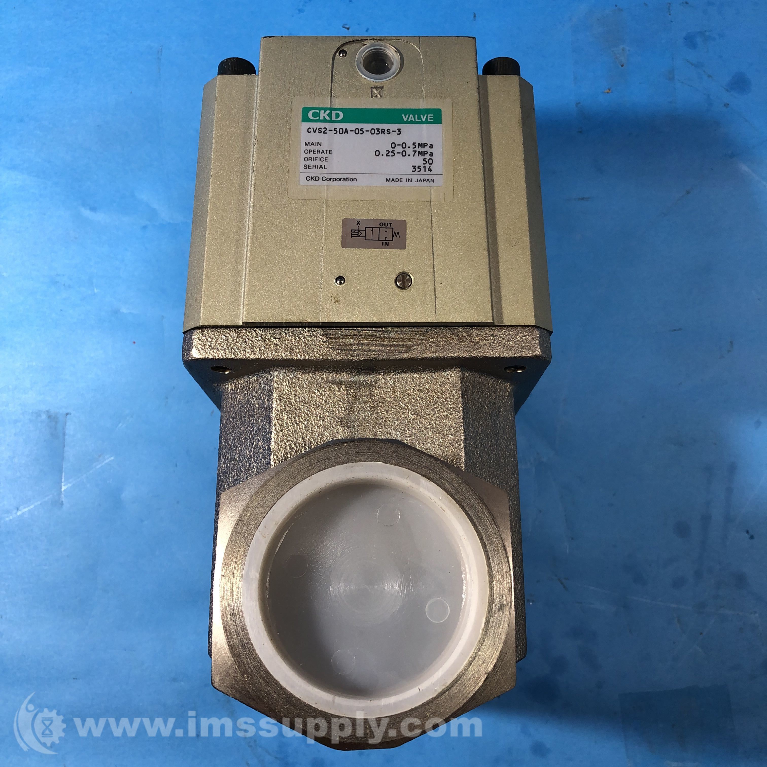 CKD CVS2-50A-05-03RS-3 Solenoid Valve - IMS Supply