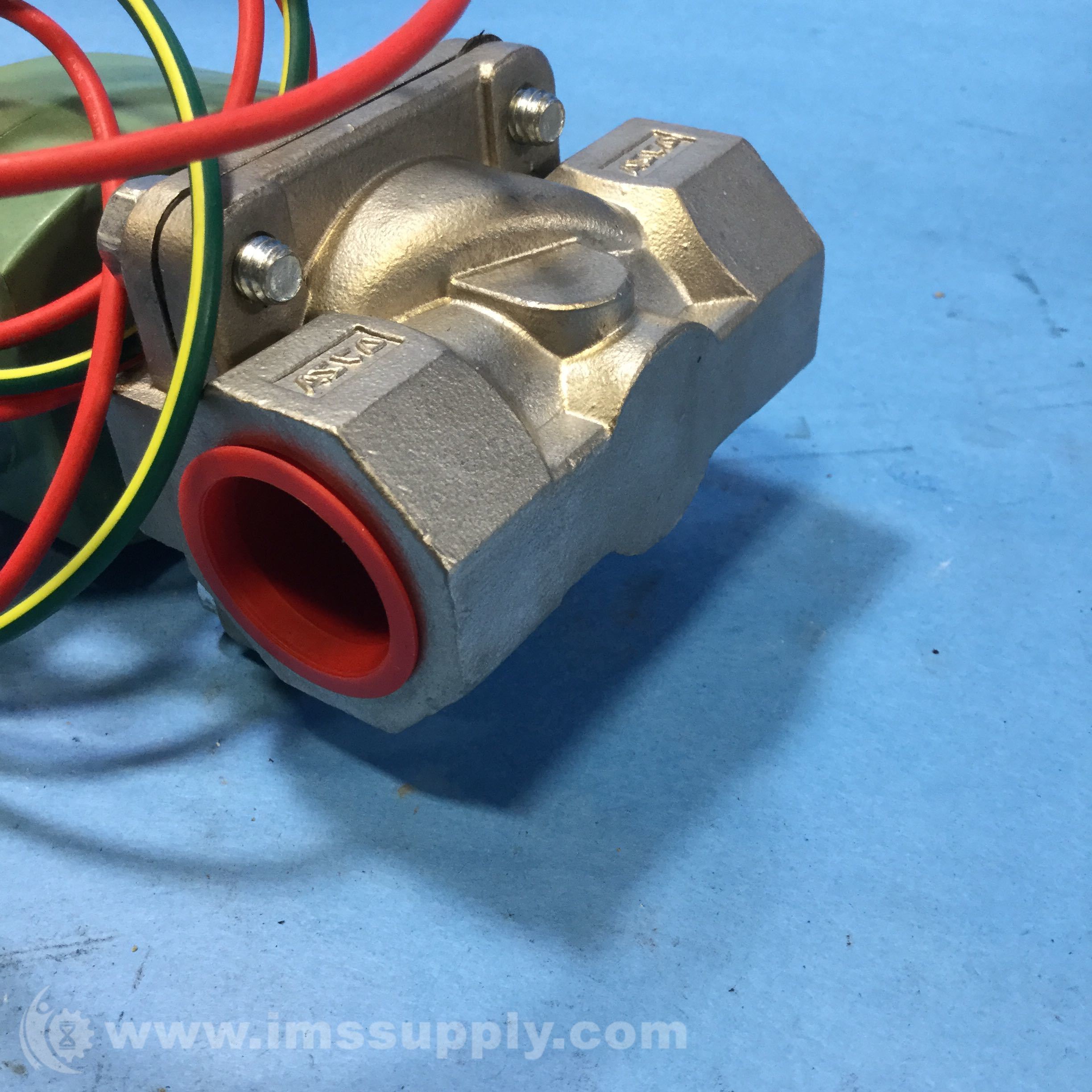 Asco 8210G088 Solenoid Valve 24VDC, 3/4 NPT 2-Way - IMS Supply