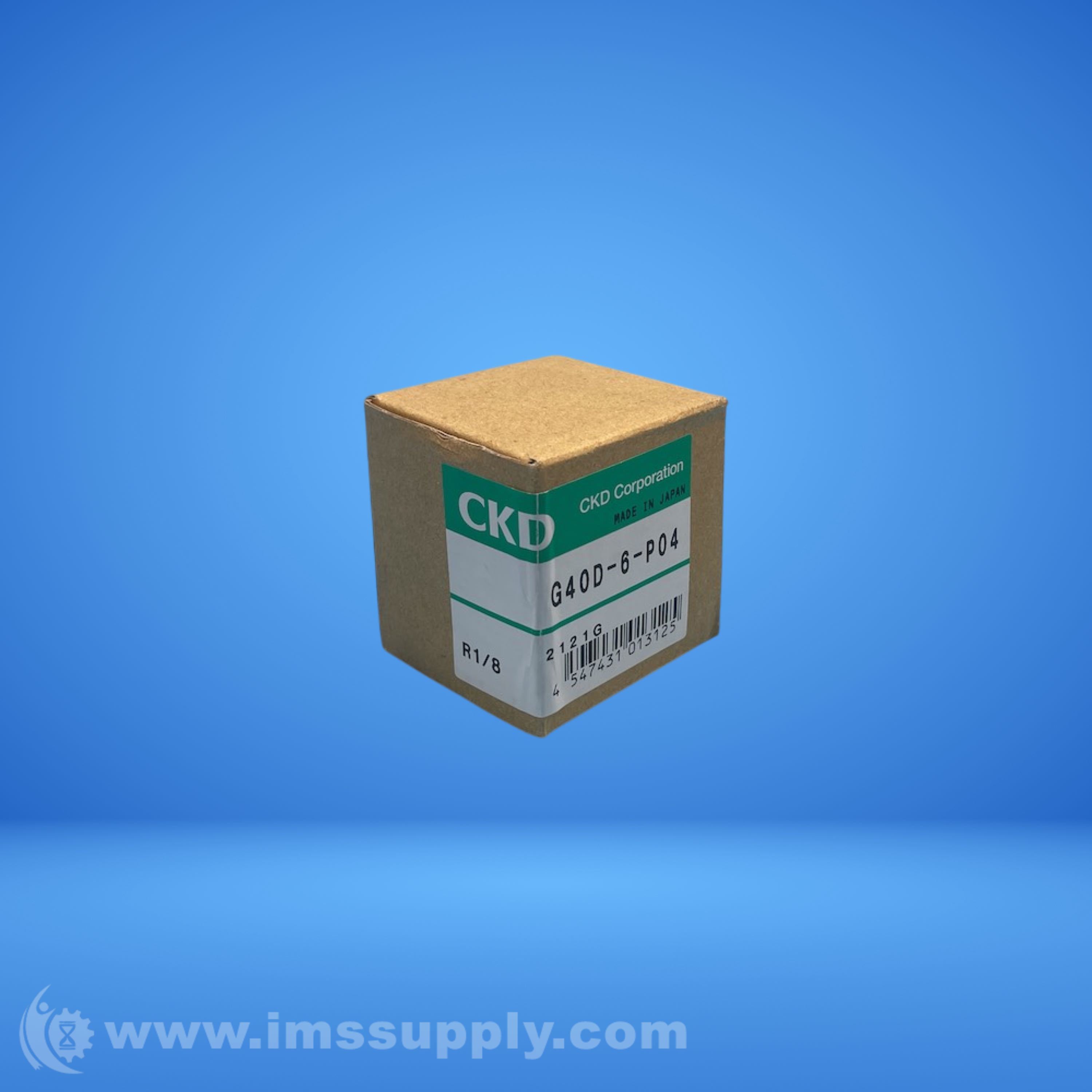 CKD G40D-6-P04 Pressure Gauge with Safety Mark - IMS Supply