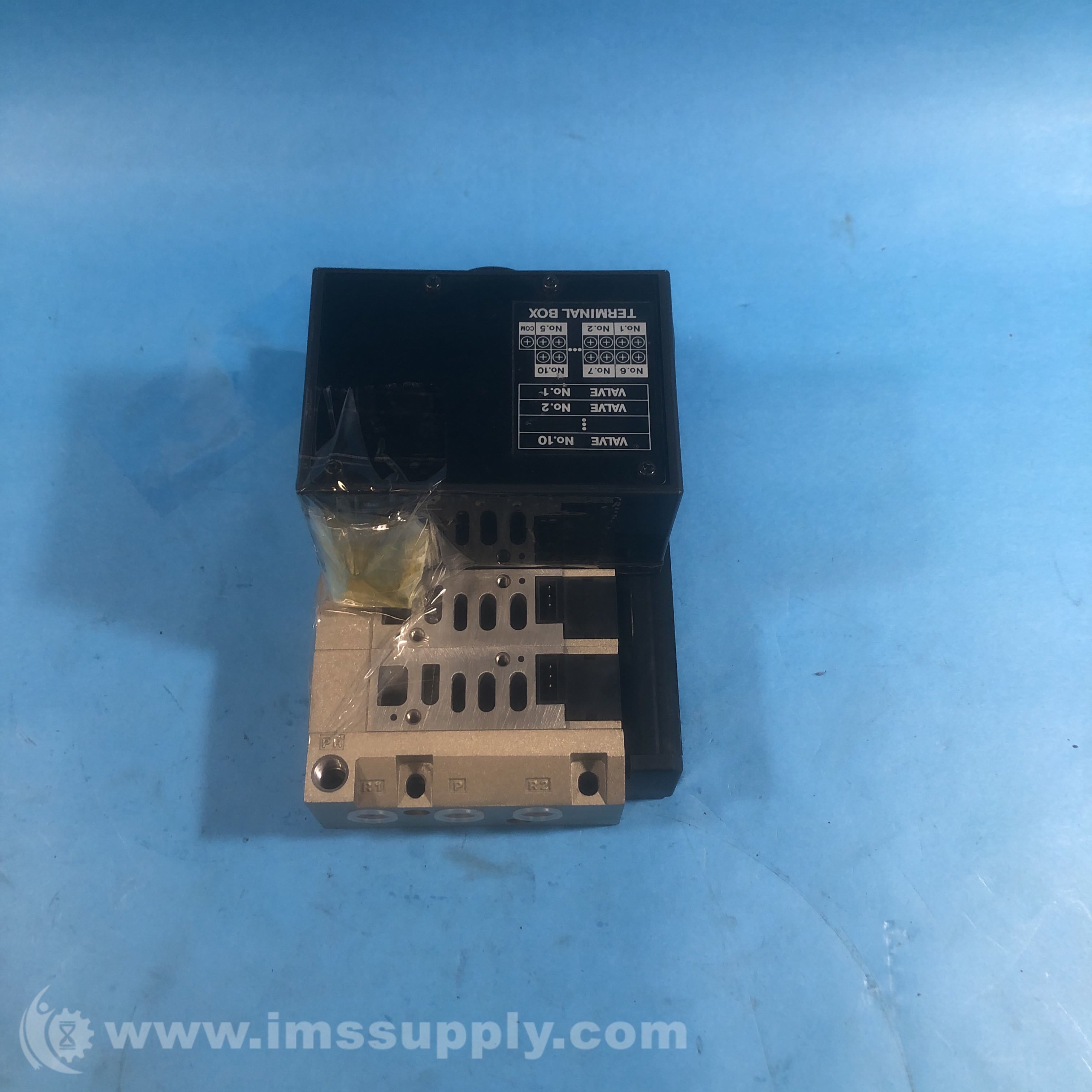 Pneumatic Manifold/Valve Assembly w/ Terminal Block Box - IMS Supply