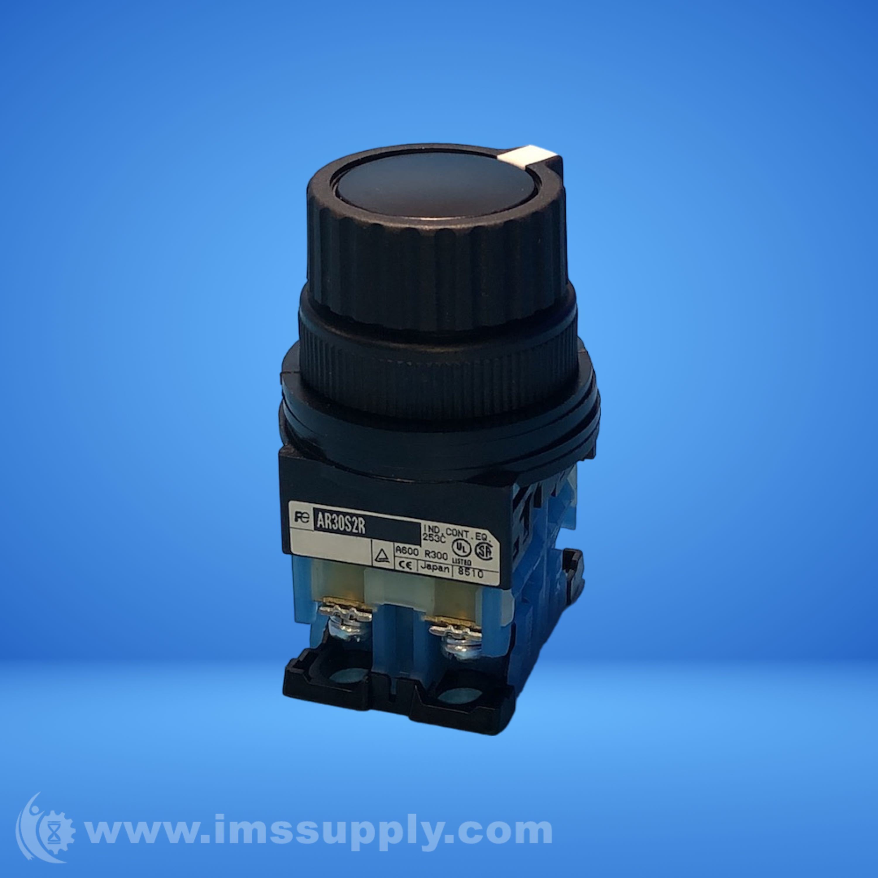 Fuji Electric AR30S2R Pushbutton with Selector Ring 2 Position - IMS Supply