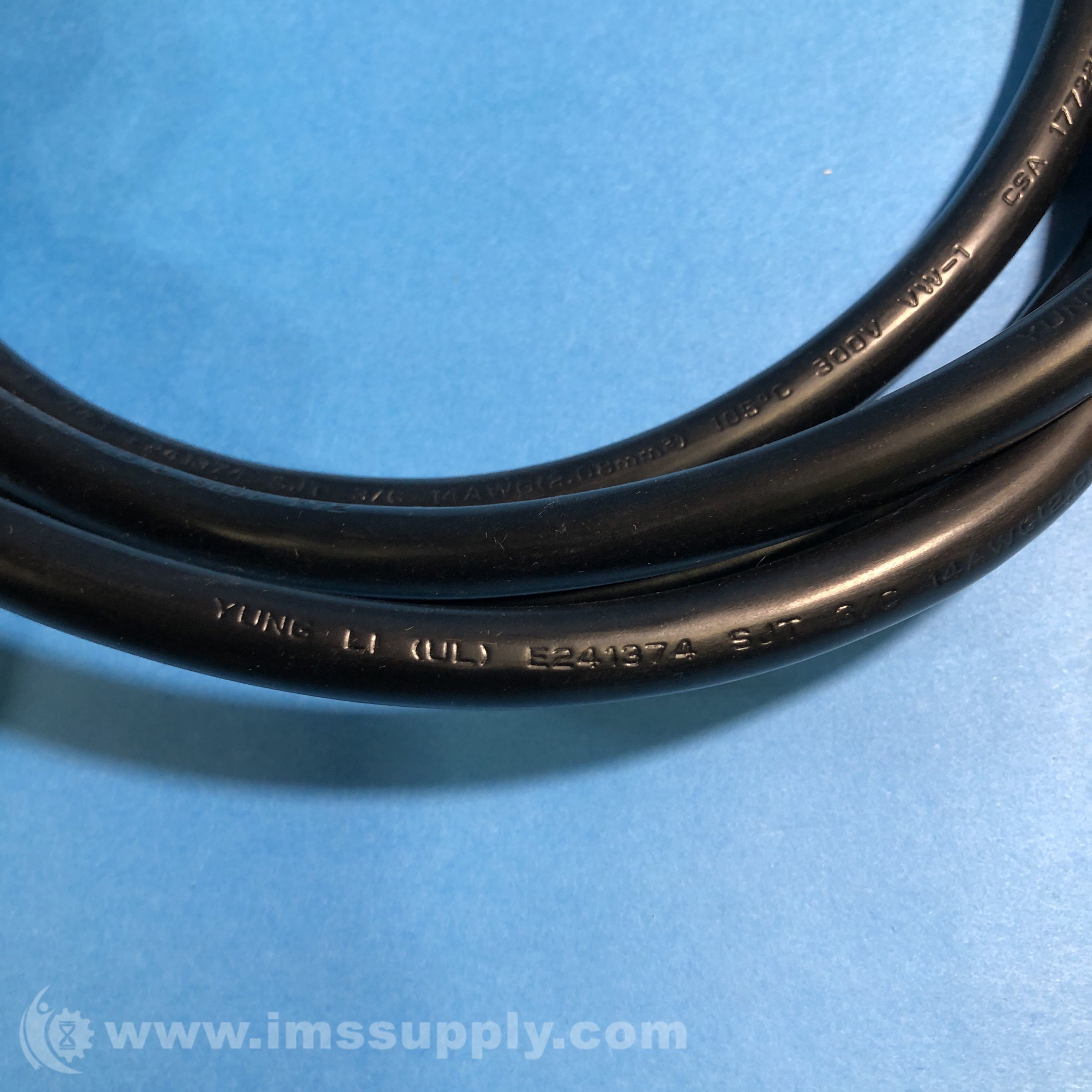 Yung-Li E241374 Single Ended Power Cord , 300V - IMS Supply