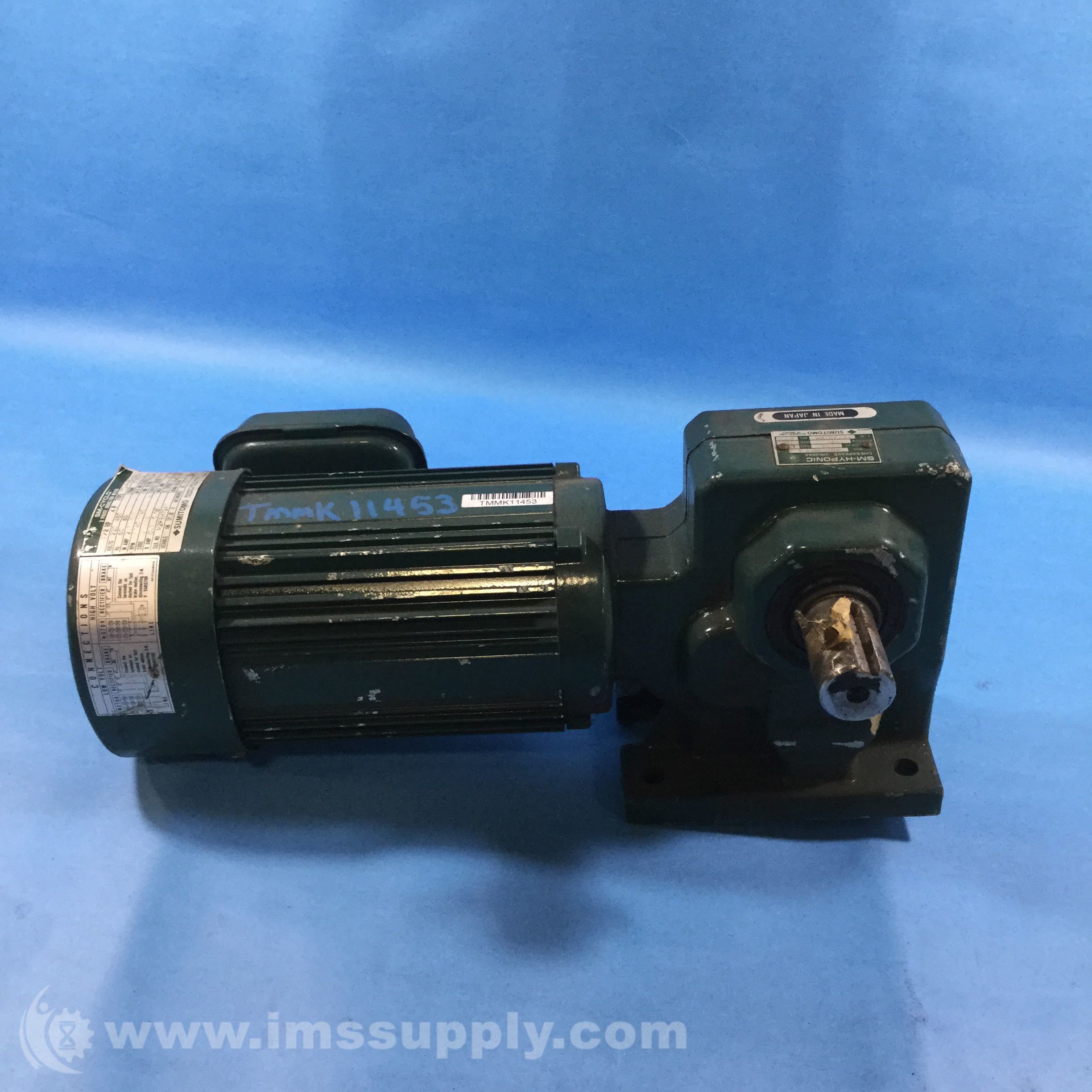 Sumitomo RNHM05-33R-B-16 SM-Hyponic Drive, Gear Motor - IMS Supply