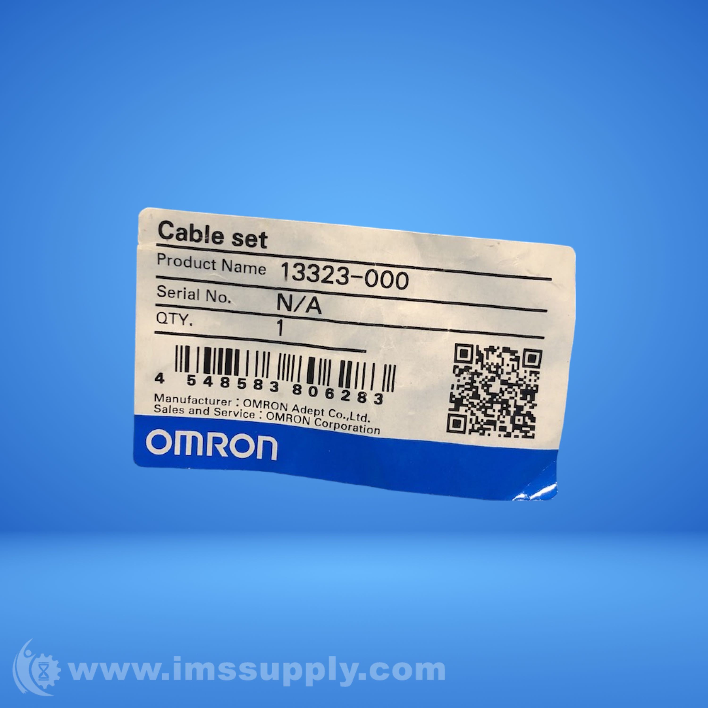 Omron 13323-000 Cable Assembly - IMS Supply