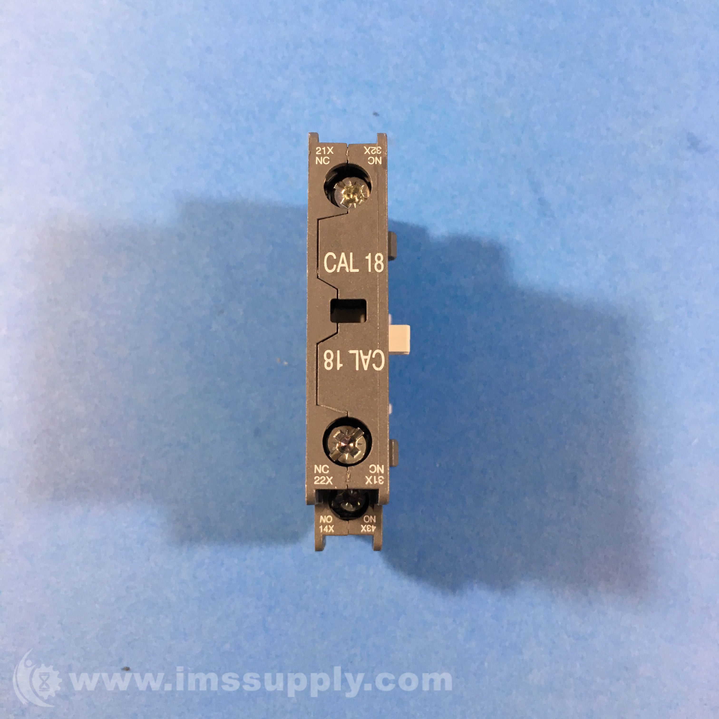 ABB CAL18-11 Contactor, Connector, Auxiliary, 1 NO, 1 NC - IMS Supply