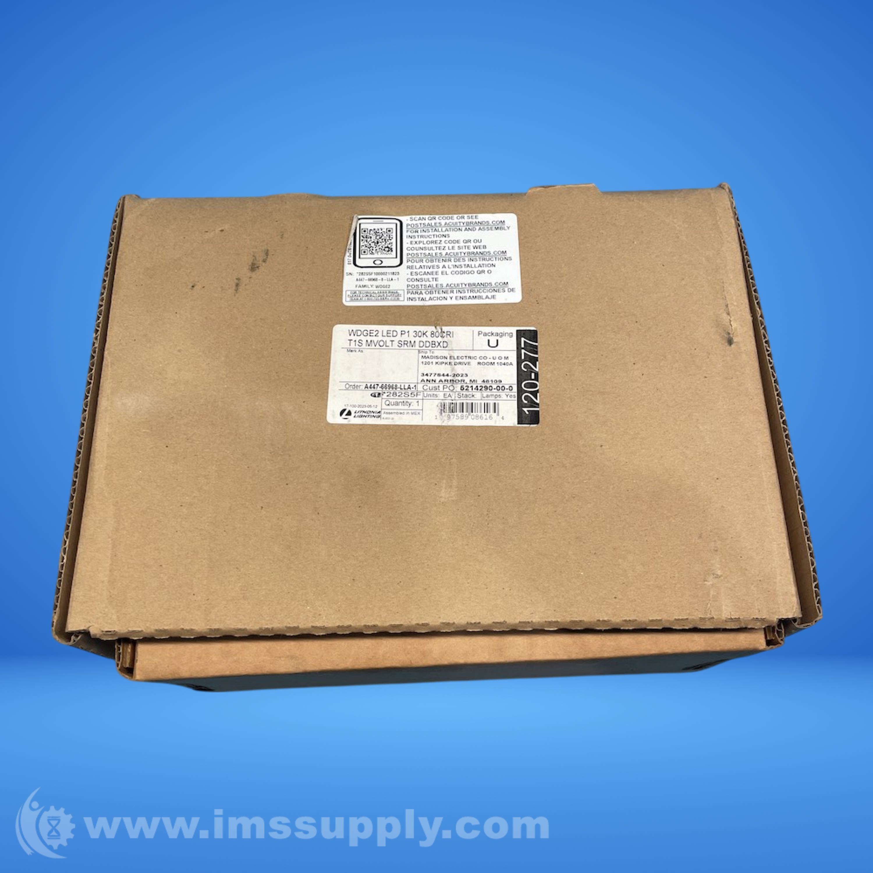 Lithonia WDGE2 LED P1 30K 80CRI T1S MVOLT SRM DDBXD LED Wall Light ...