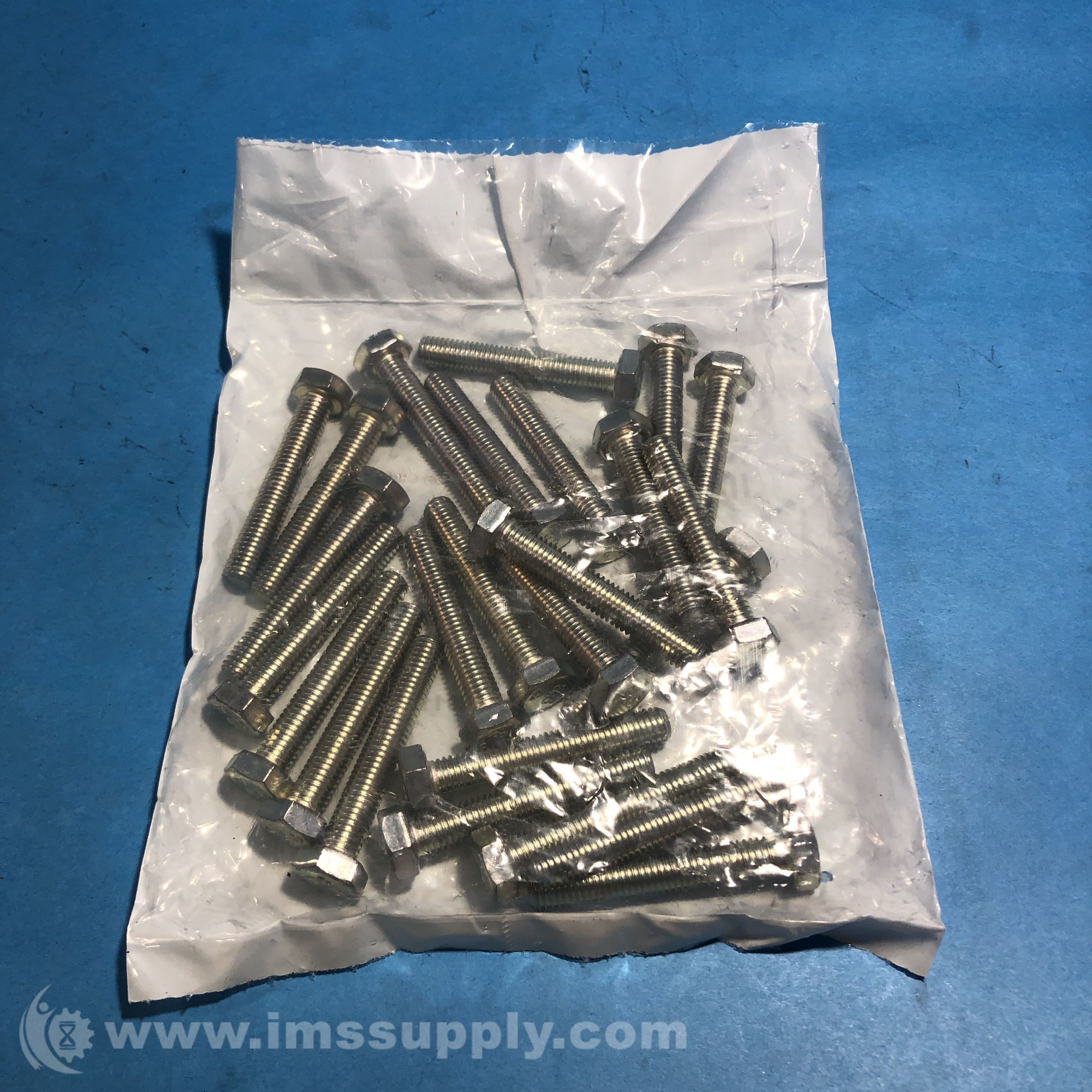 Infasco 66843 Bag of 25 Metric Hex Head Fully Threaded Screws - IMS Supply