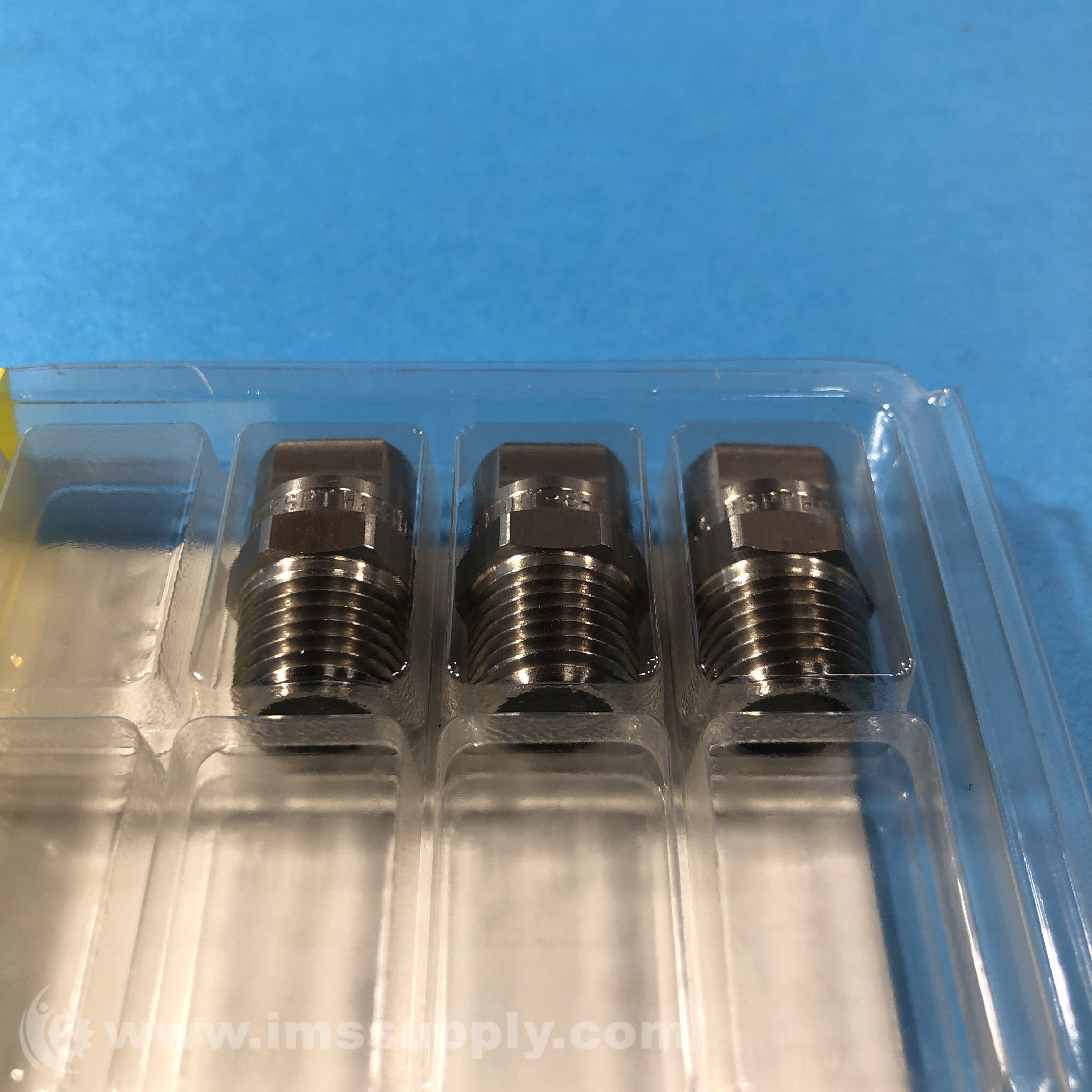 Spraying Systems Mfg HB1/4U-SS6510 Box of 3 VeeJet Spray Nozzles - IMS ...