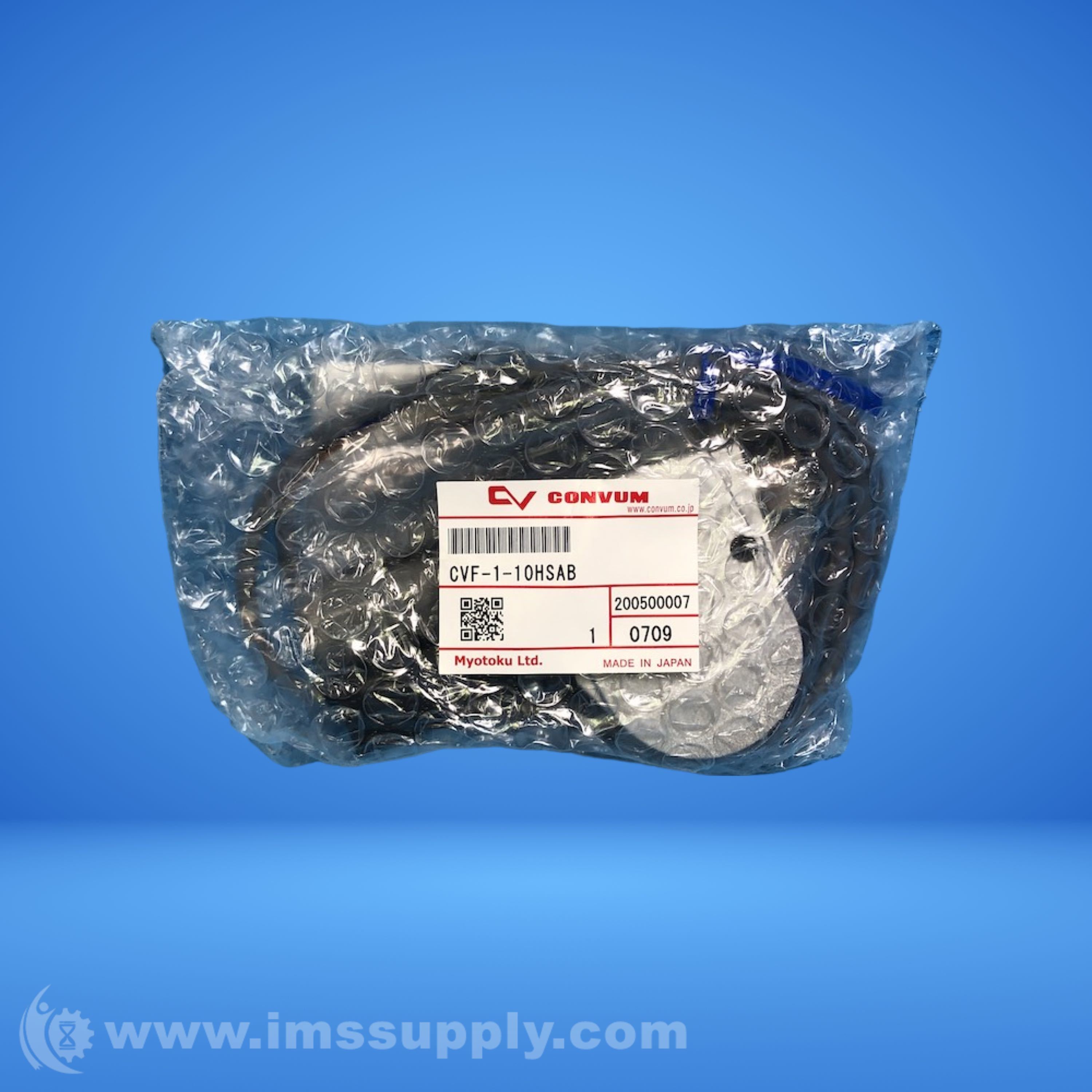 Convum CVF-1-10HSAB Vacuum Ejector, Filter Integrated Type - IMS Supply