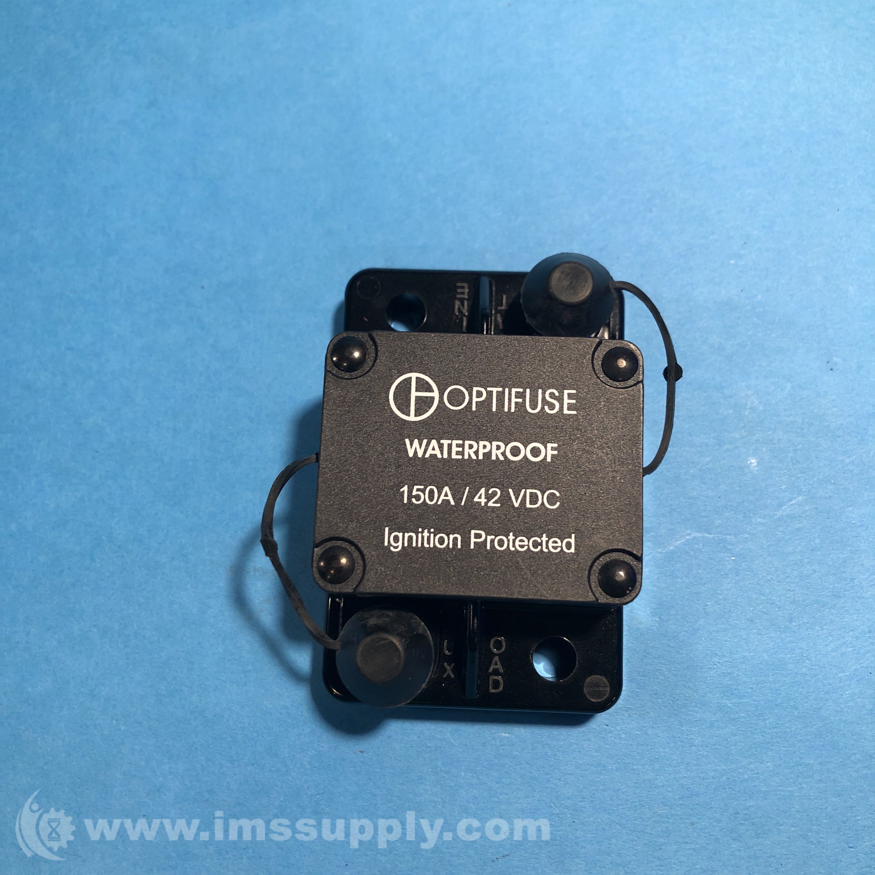 Optifuse 151150 Circuit Breaker, 150A/42VDC - IMS Supply