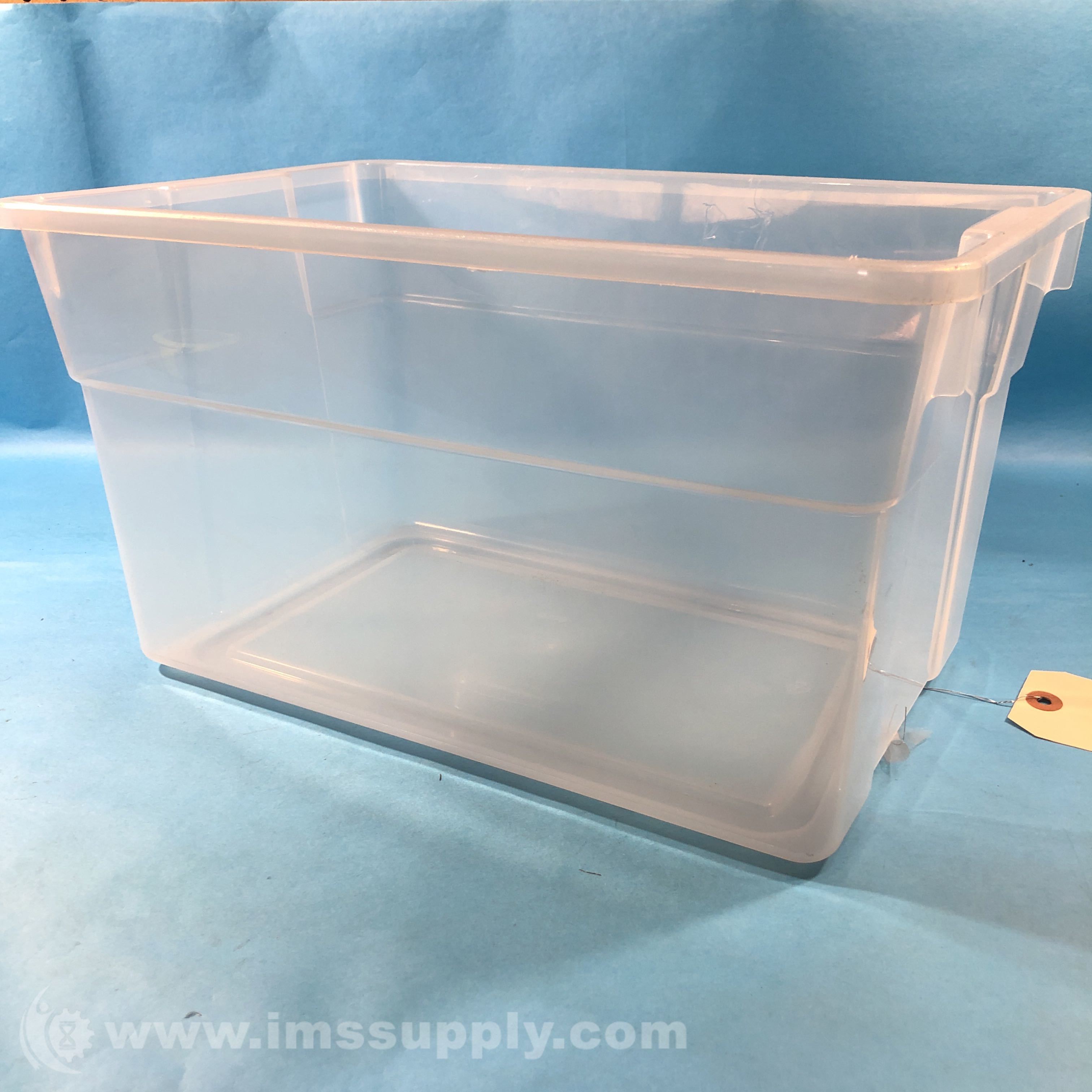 Rubbermaid Transparent Storage Tote - IMS Supply
