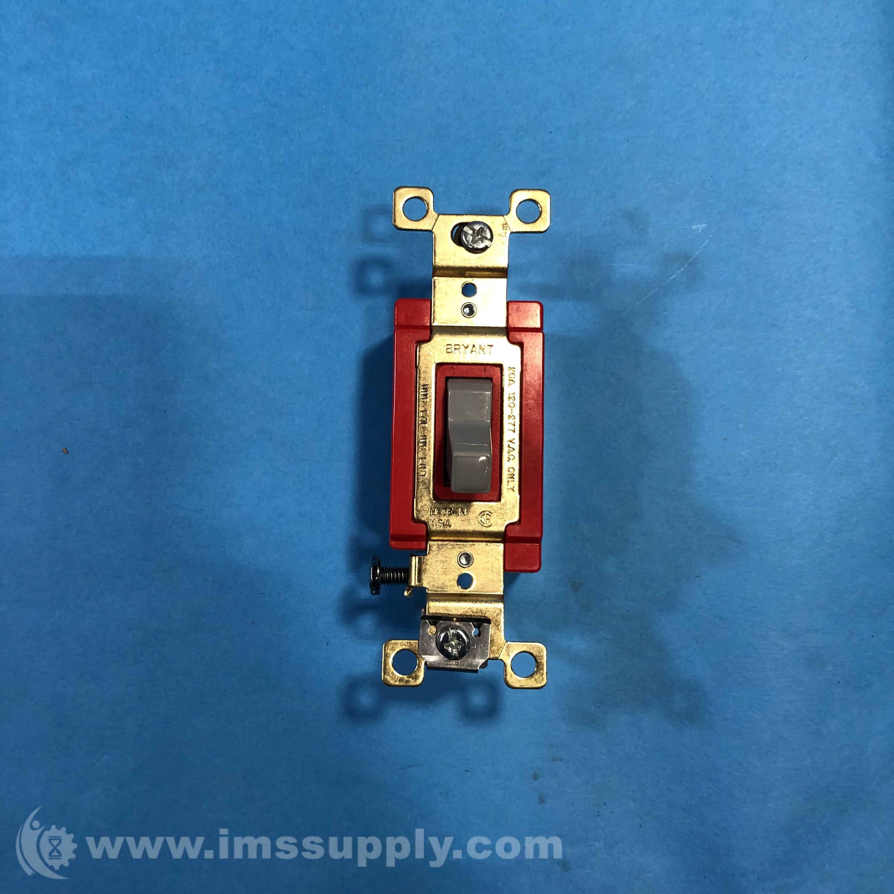 Bryant 4904 Industrial Grade Lighting Control Toggle Switch - IMS Supply