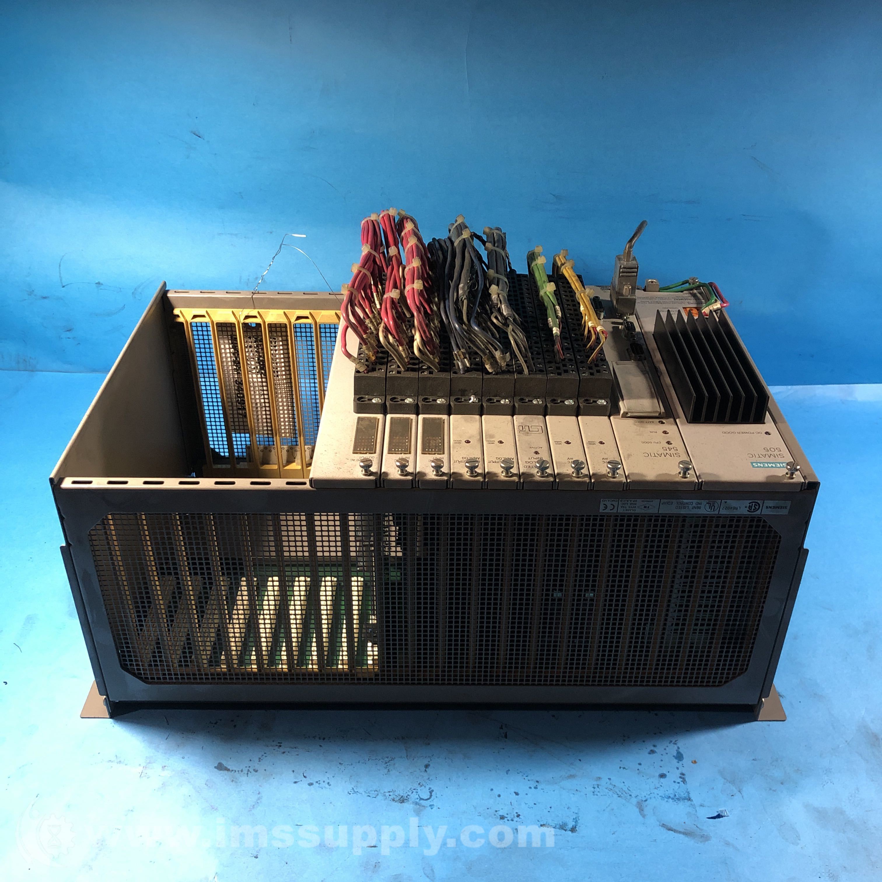 Siemens SIMATIC 505 Cabinet & Controller Modules - IMS Supply