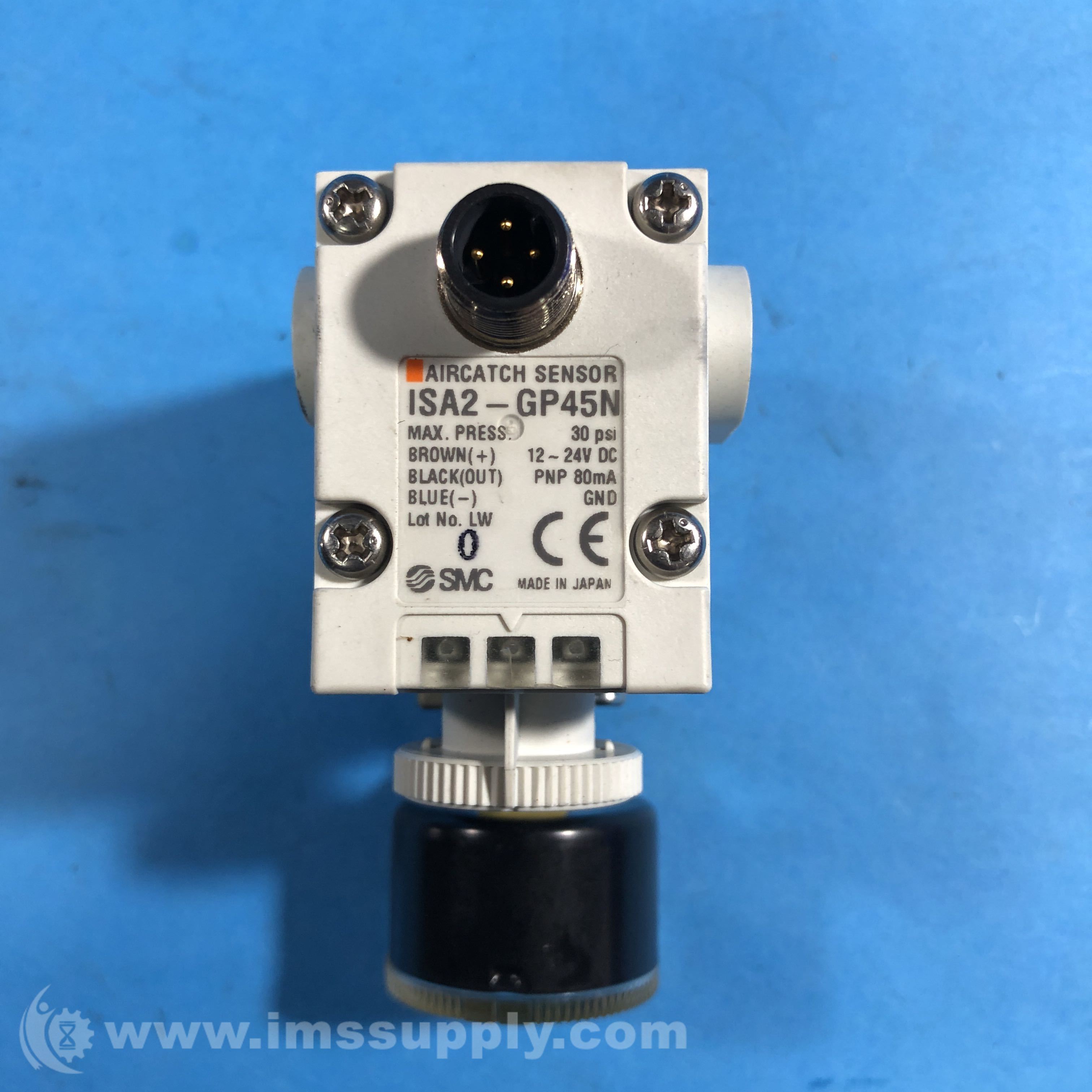 SMC ISA2-GP45N Air Catch Sensor, w/o Cable - IMS Supply