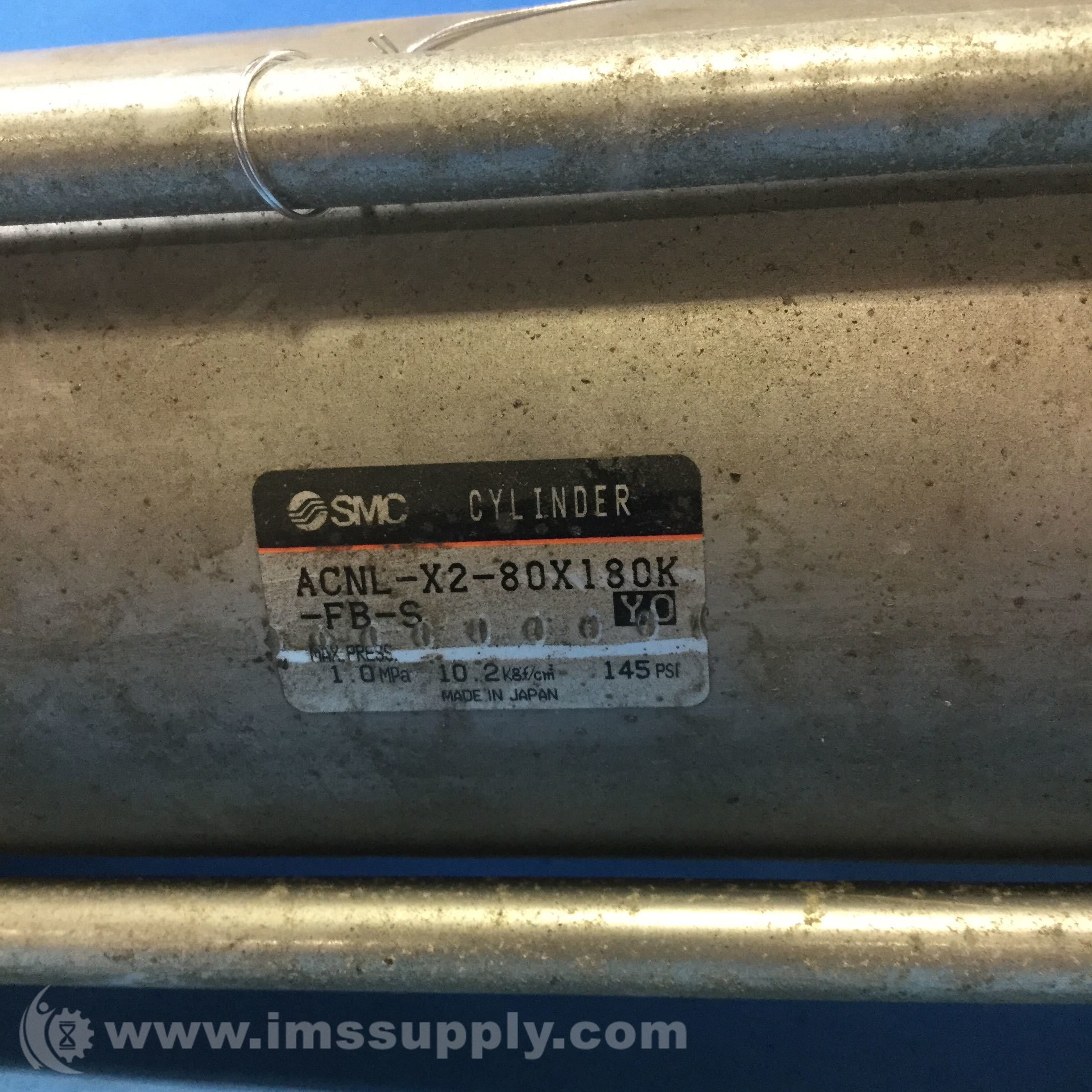 SMC ACNL-X2-80X180K-FB-S Cylinder, Tie Rod, Boot, Magnet, ACNL - IMS Supply