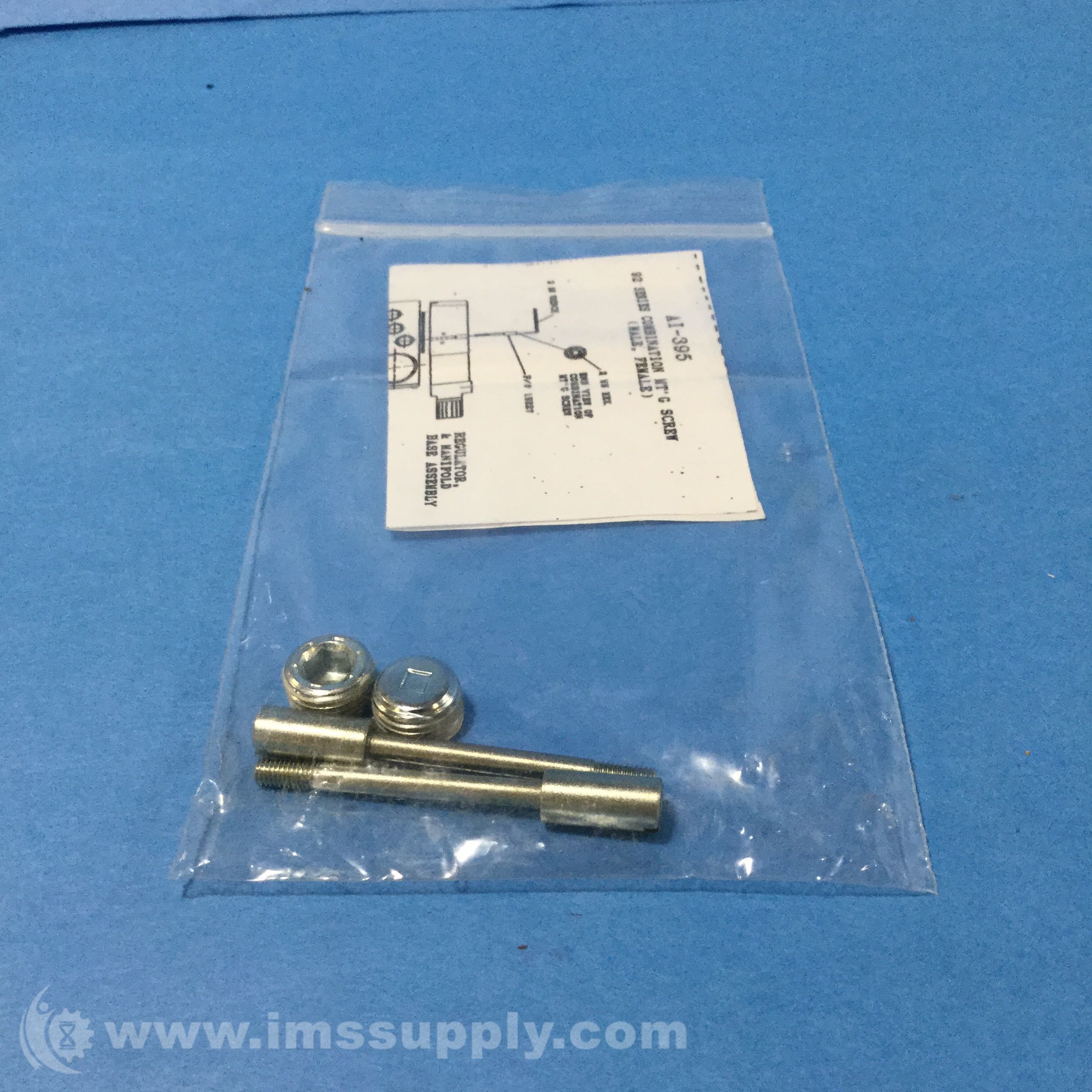 MAC Valves Inc AI-395 Combination Mounting Screw, Male/Female - IMS Supply