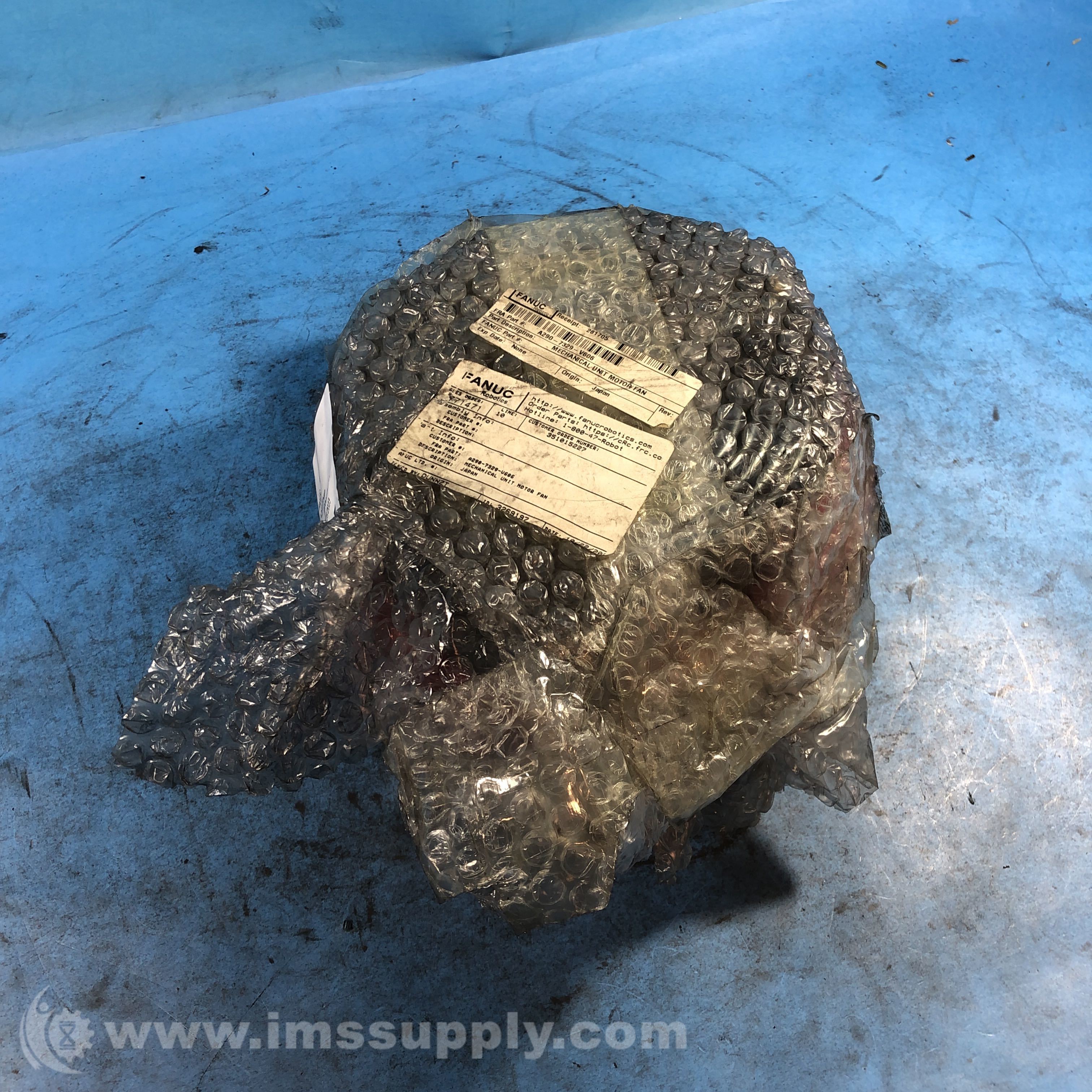 Fanuc A290-7329-V606 Mechanical Unit Motor Fan - IMS Supply