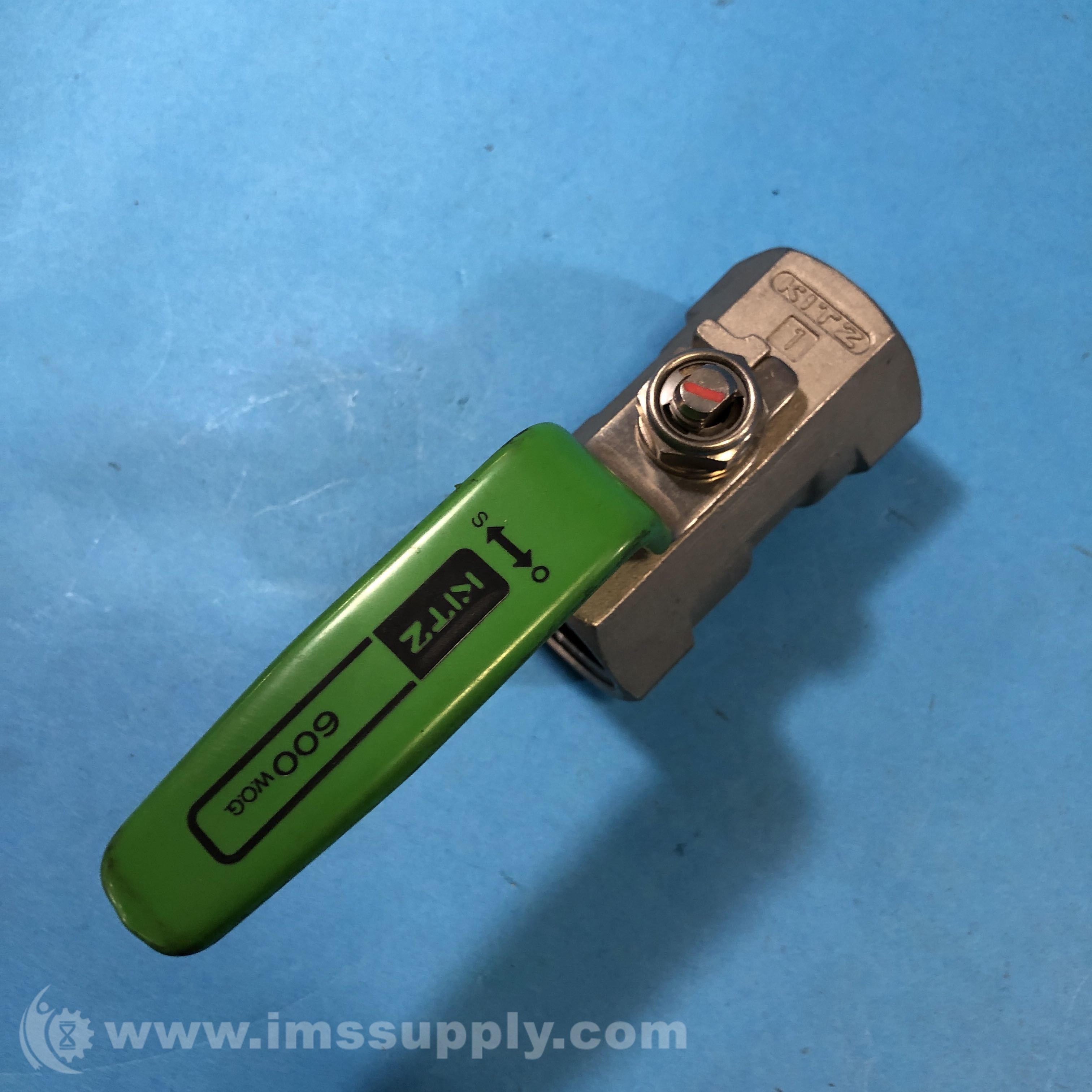 Kitz UTKM 1 Ball Valve, Stainless Steel, 600 WOG - IMS Supply