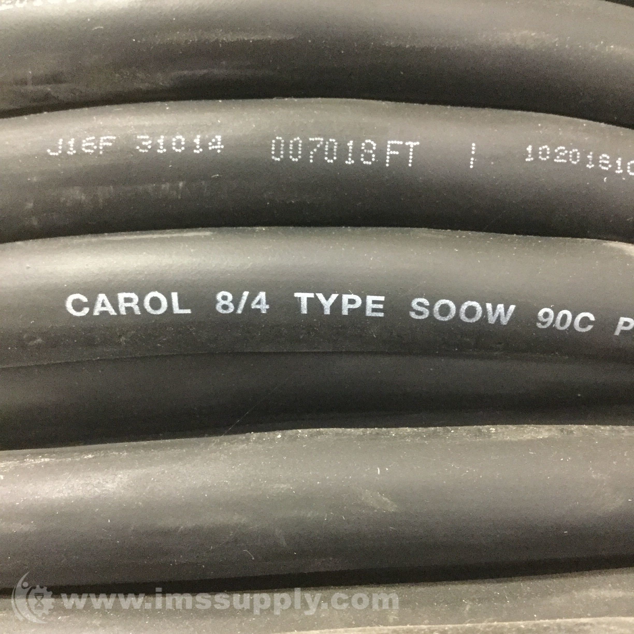 Carol Cable AWG 8-4 SOOW P-7K-123033 General Cable Jacketed Cord - IMS ...
