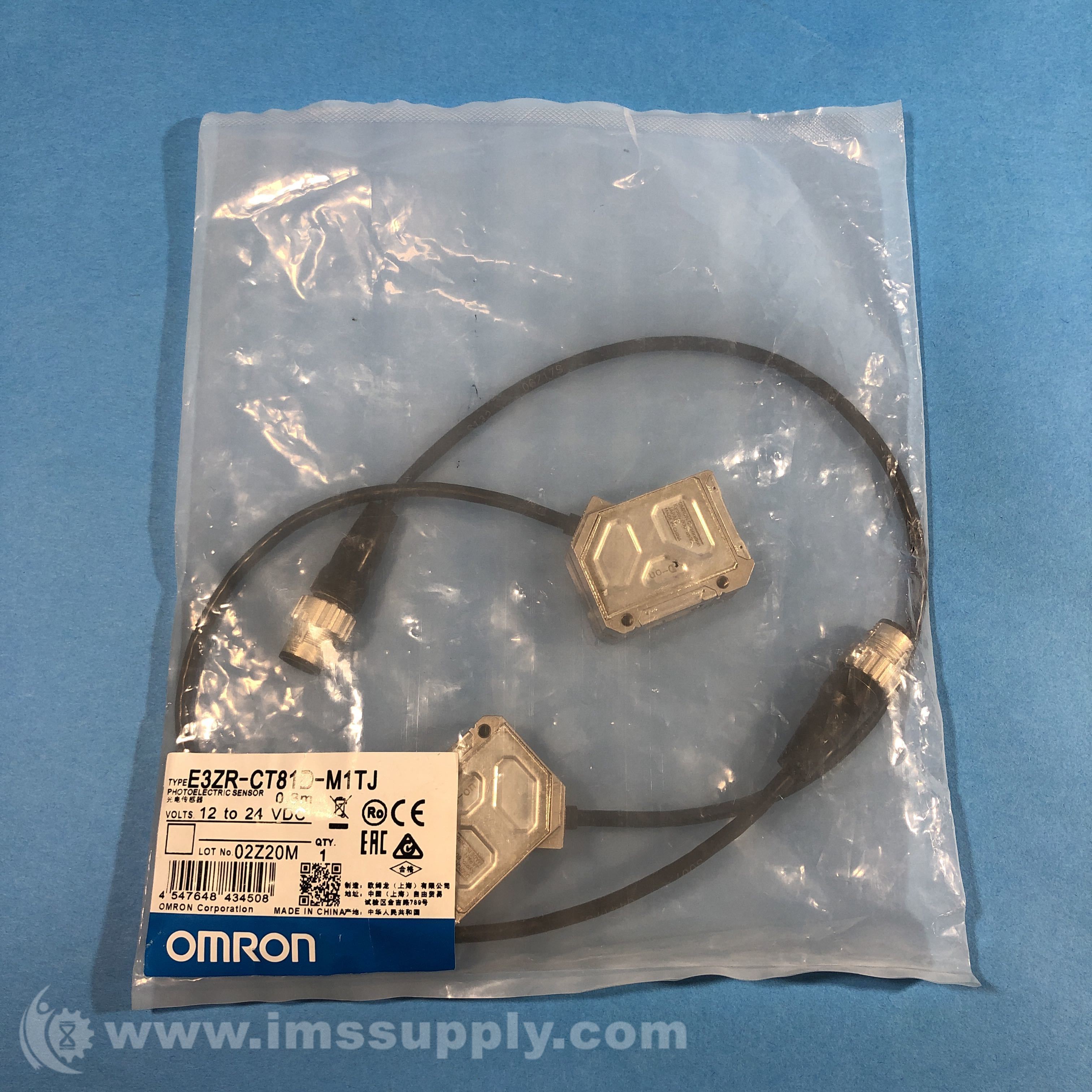 Omron E3ZR-CT81D-M1TJ Photoelectric Sensors - IMS Supply