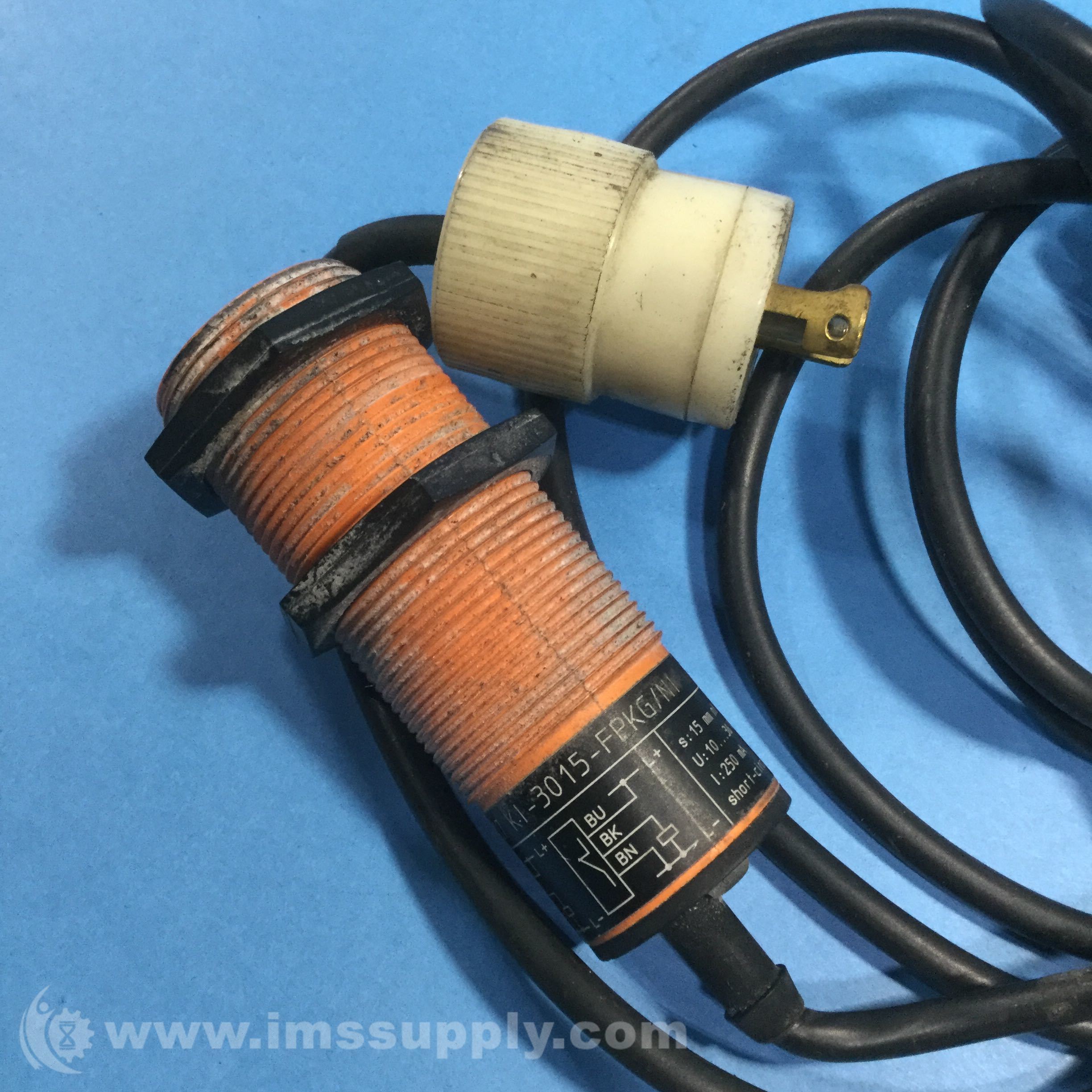 Ifm KI5207 Capacitive Sensor, 2 m Cable, M30 x 1.5 - IMS Supply