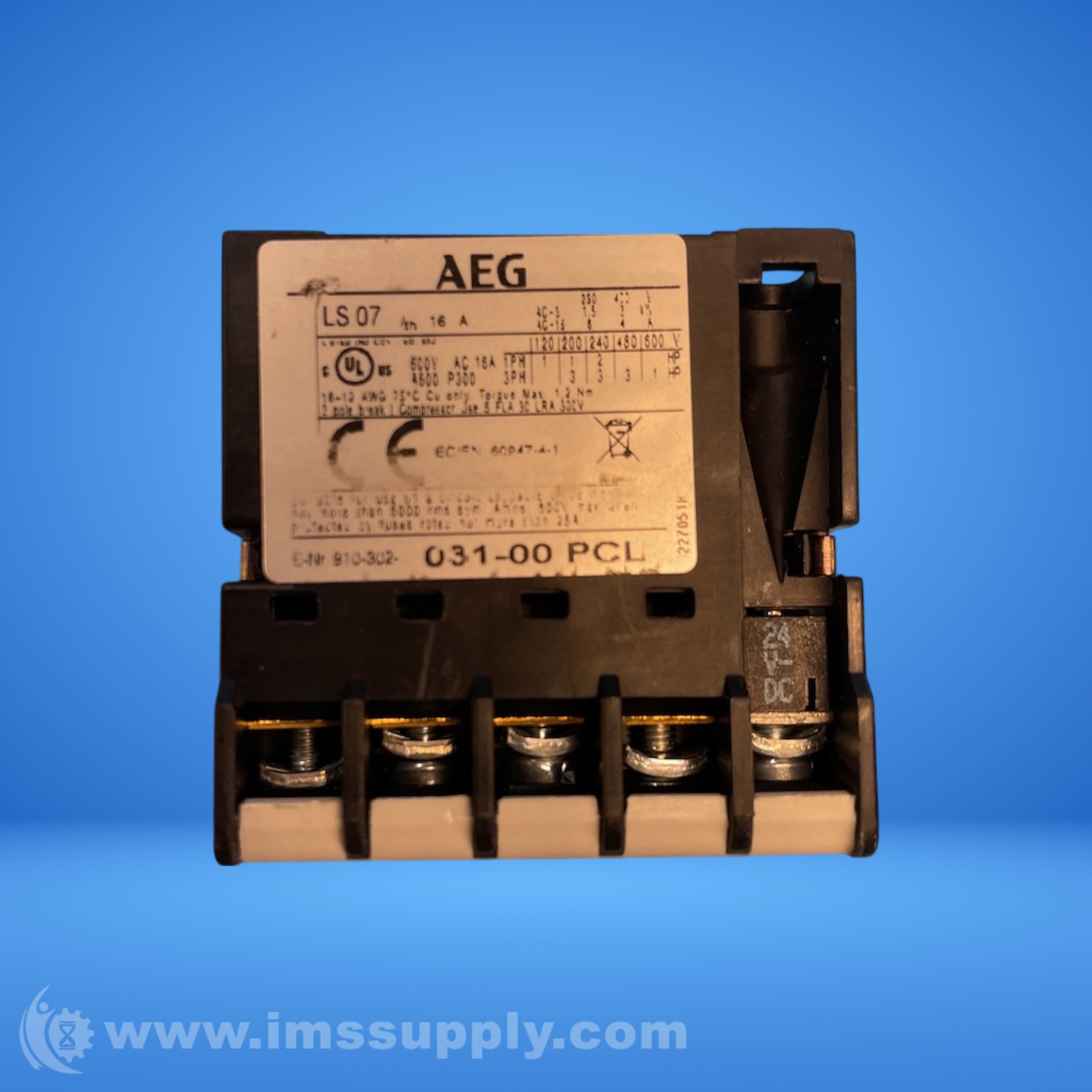 Aeg Motor Control LS 07 - IMS Supply