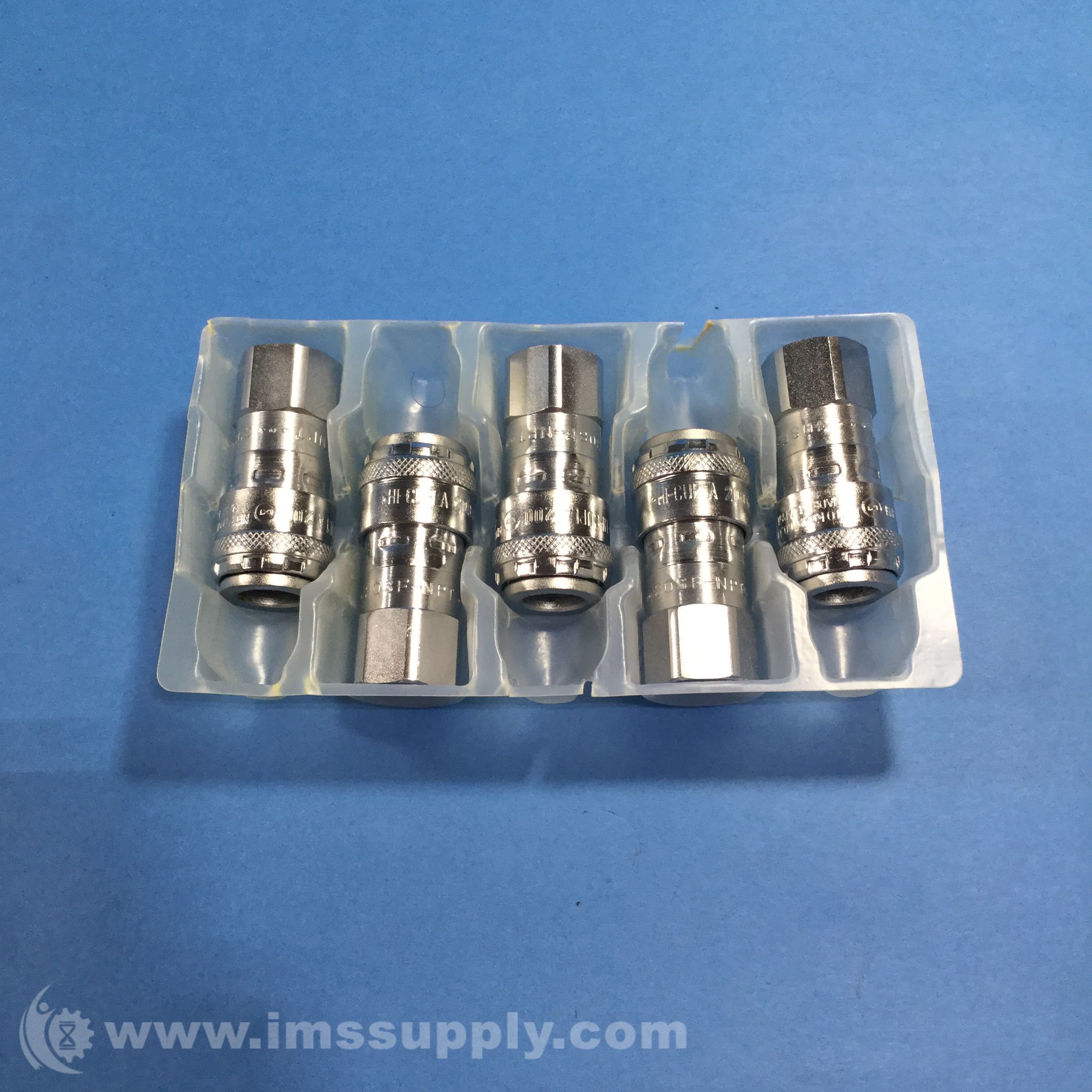 Nitto Kohki 200-30SF-NPT Push-to-Connect Socket, Hi-Cupla 200 - IMS Supply