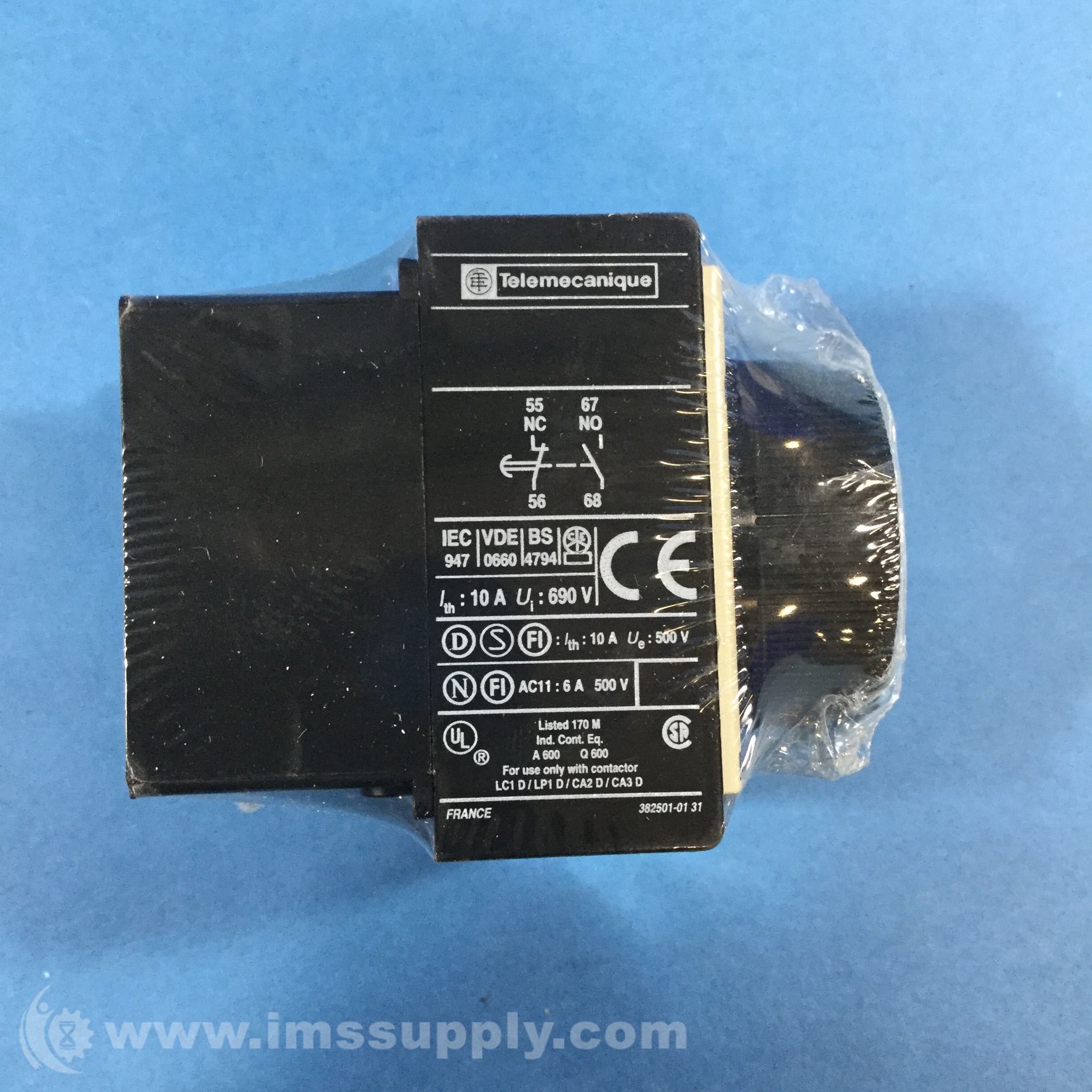 Telemecanique LA2 DT2 Time Delay Module, .1-30SEC - IMS Supply