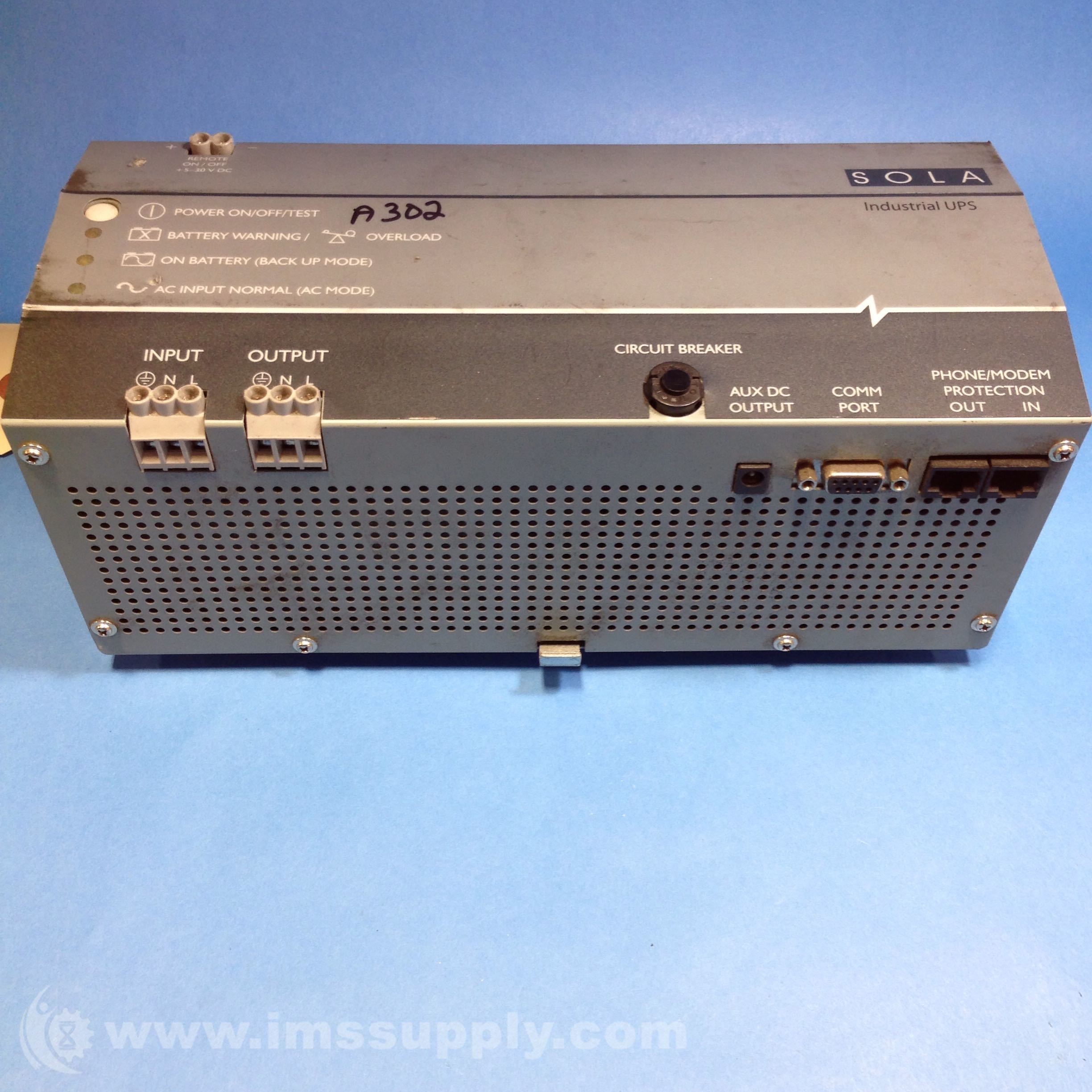Sola SDU 500 - IMS Supply