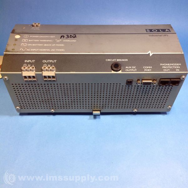 Sola SDU 500 - IMS Supply
